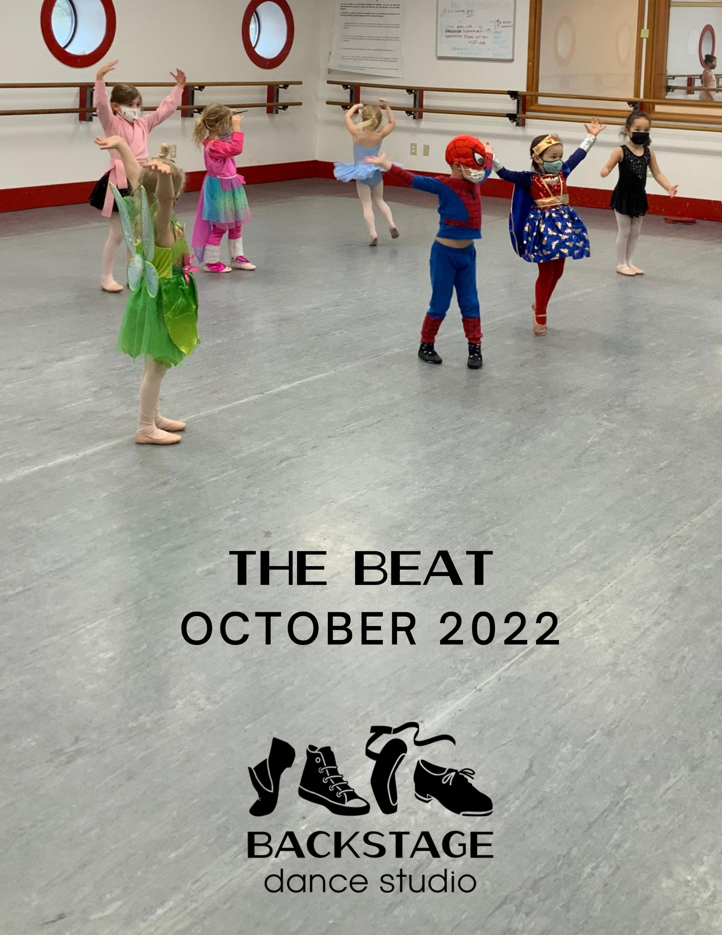 October 2022 Backstage Dance Studio Newsletter by ...