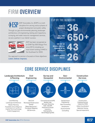 ESP Firm Overview & Services by ESP Associates, Inc. - Issuu