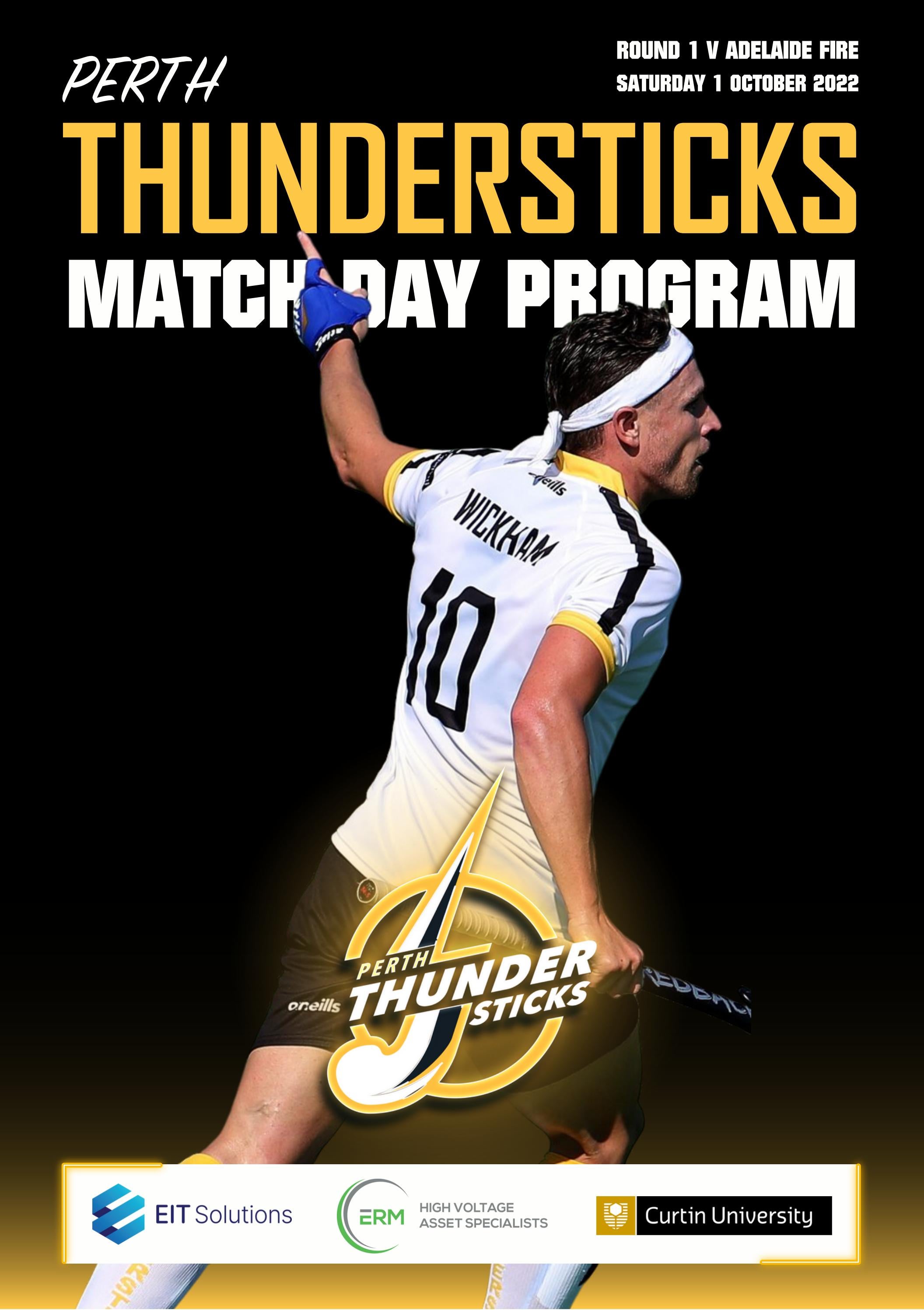 2022 Perth Thundersticks Match Day Program I Round 1 by HockeyWA - Issuu