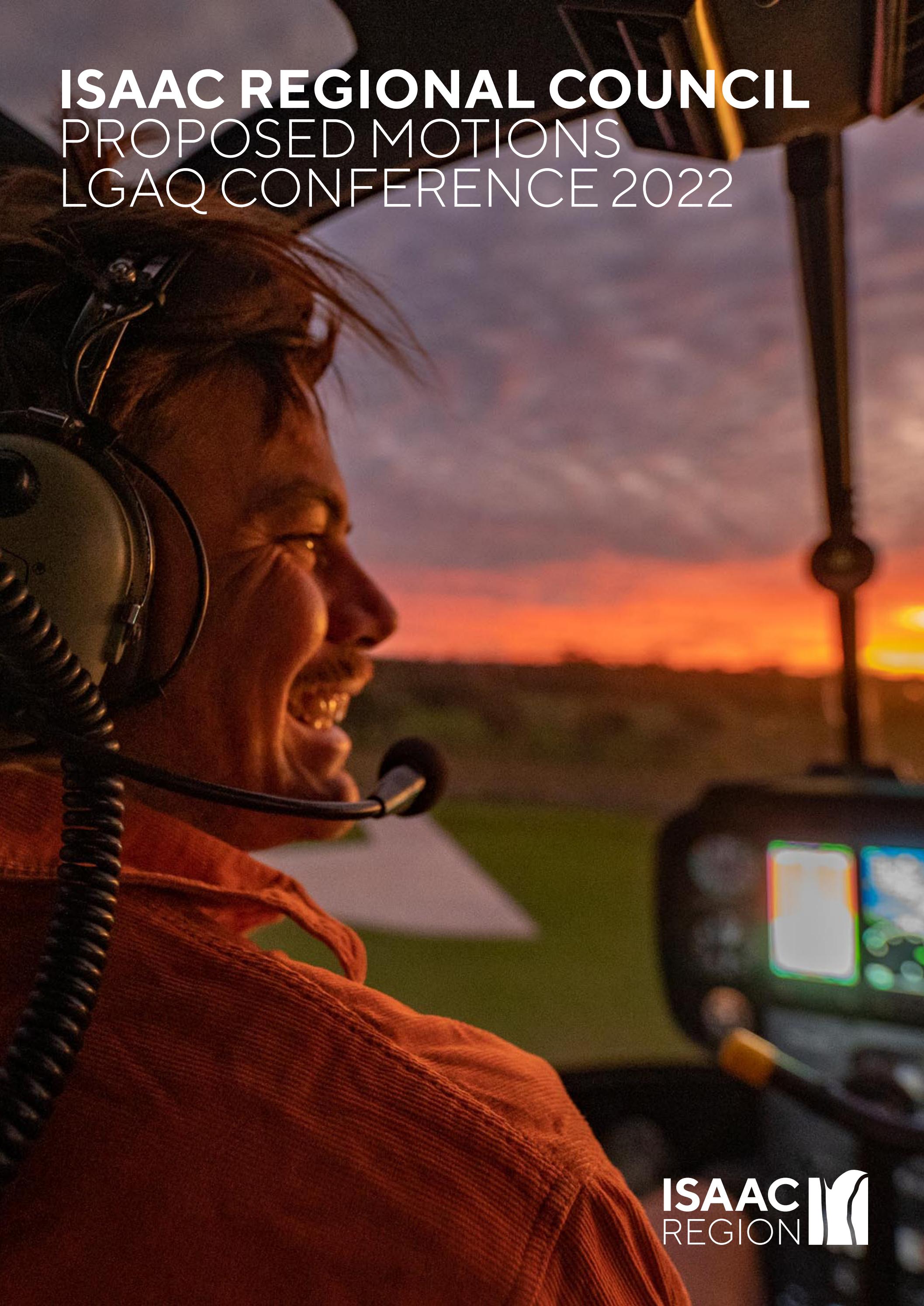 LGAQ Conference 2022 - Motions by Isaac Regional Council - Issuu