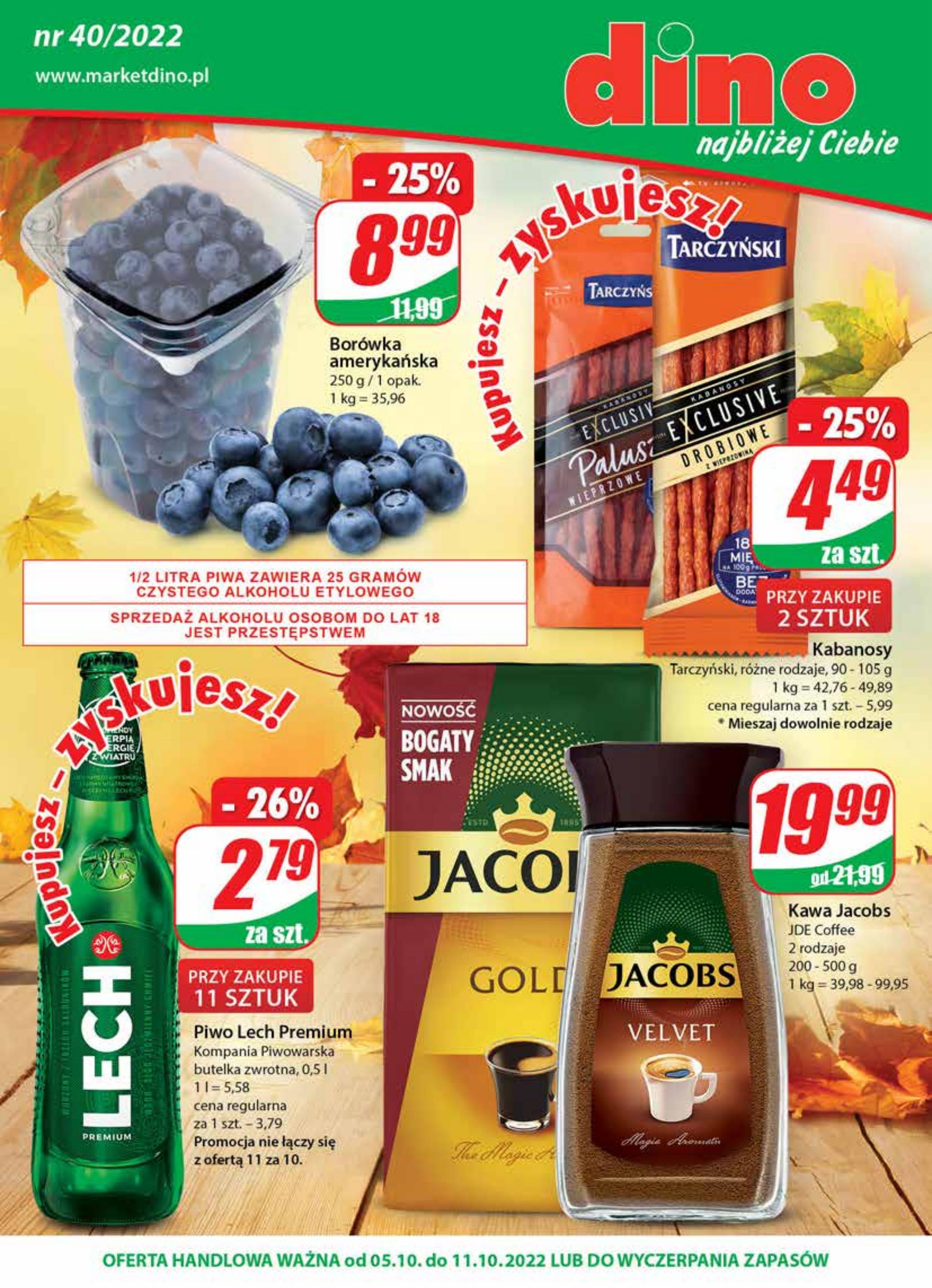 Dino gazetka od 5.10 do 11.10.2022 by iUlotka.pl - Issuu