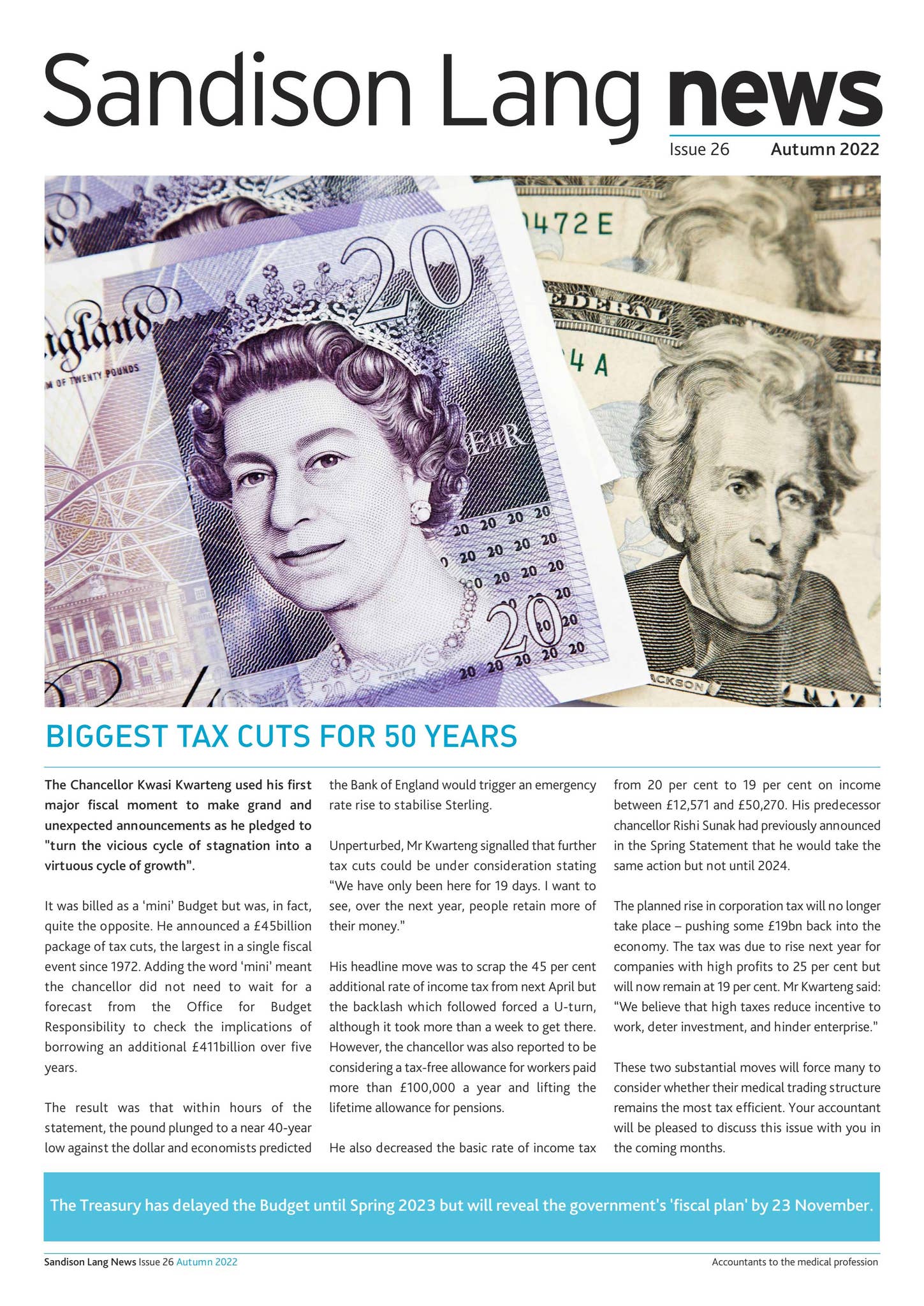 Sandison Lang Client Newsletter - Autumn 2022 by david.norris - Issuu