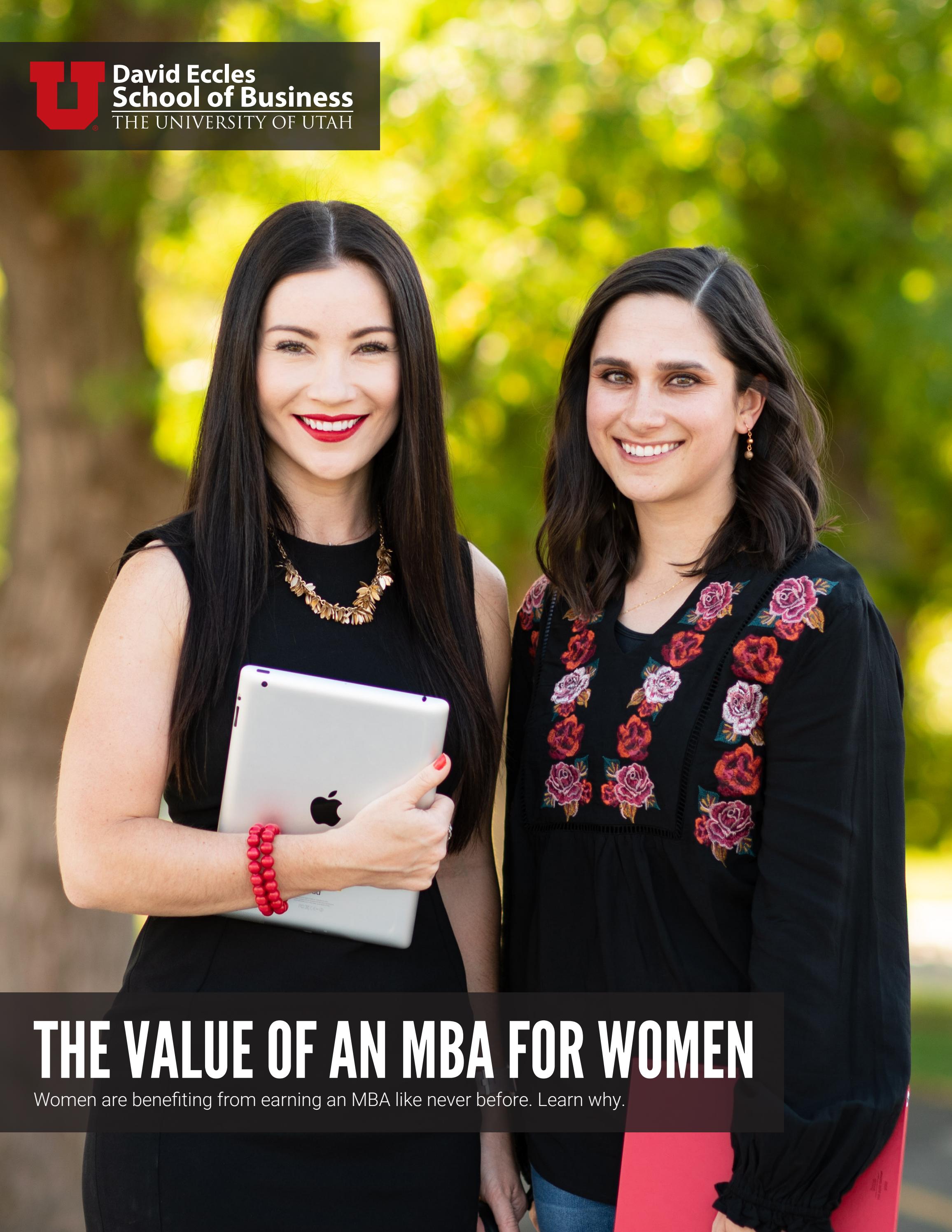 The Value of an MBA for Women by University of Utah's MBA Programs and ...