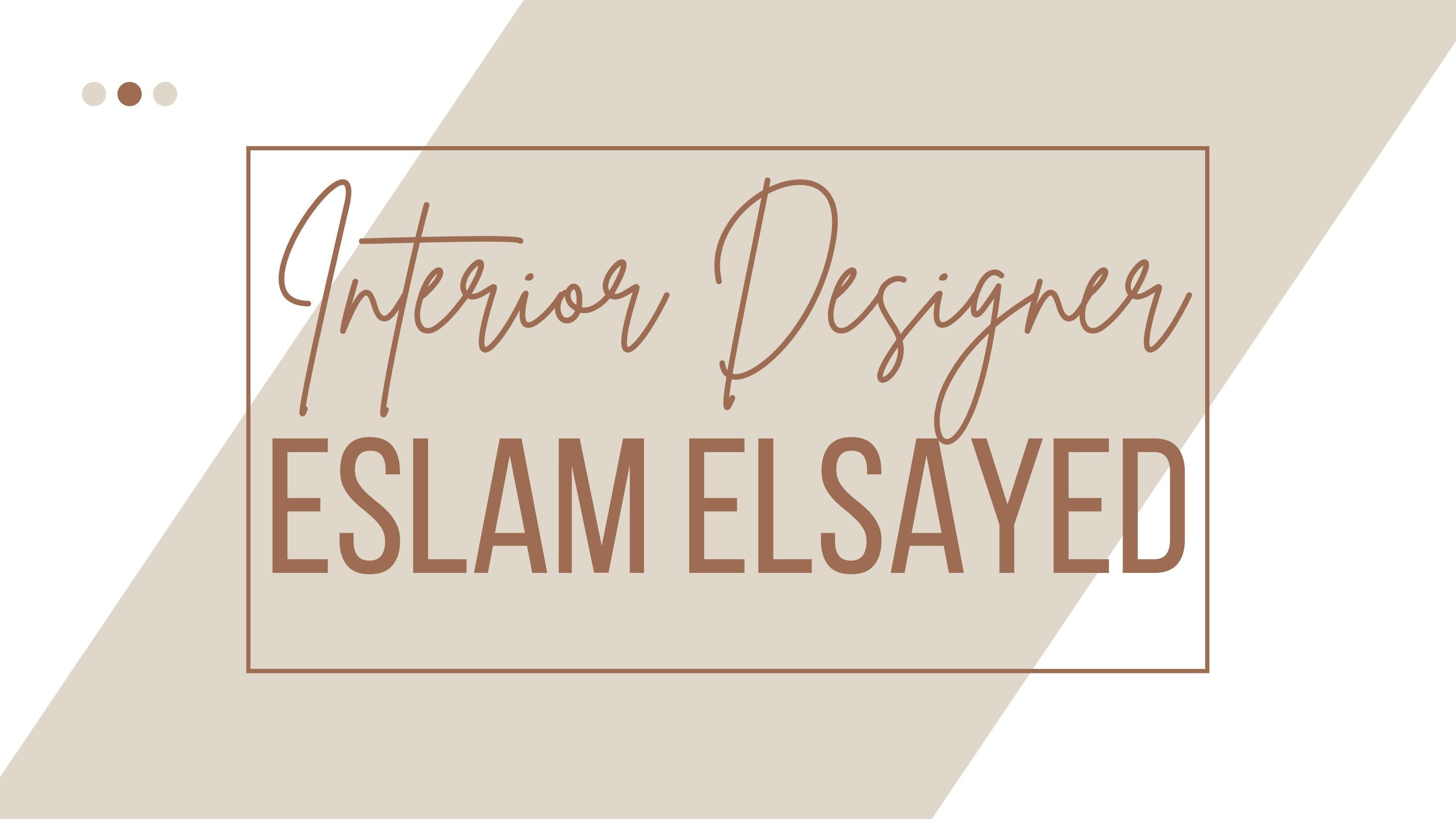 EslamElsayedPortfolio - Interior Designer by Eslam Elsayed - Issuu