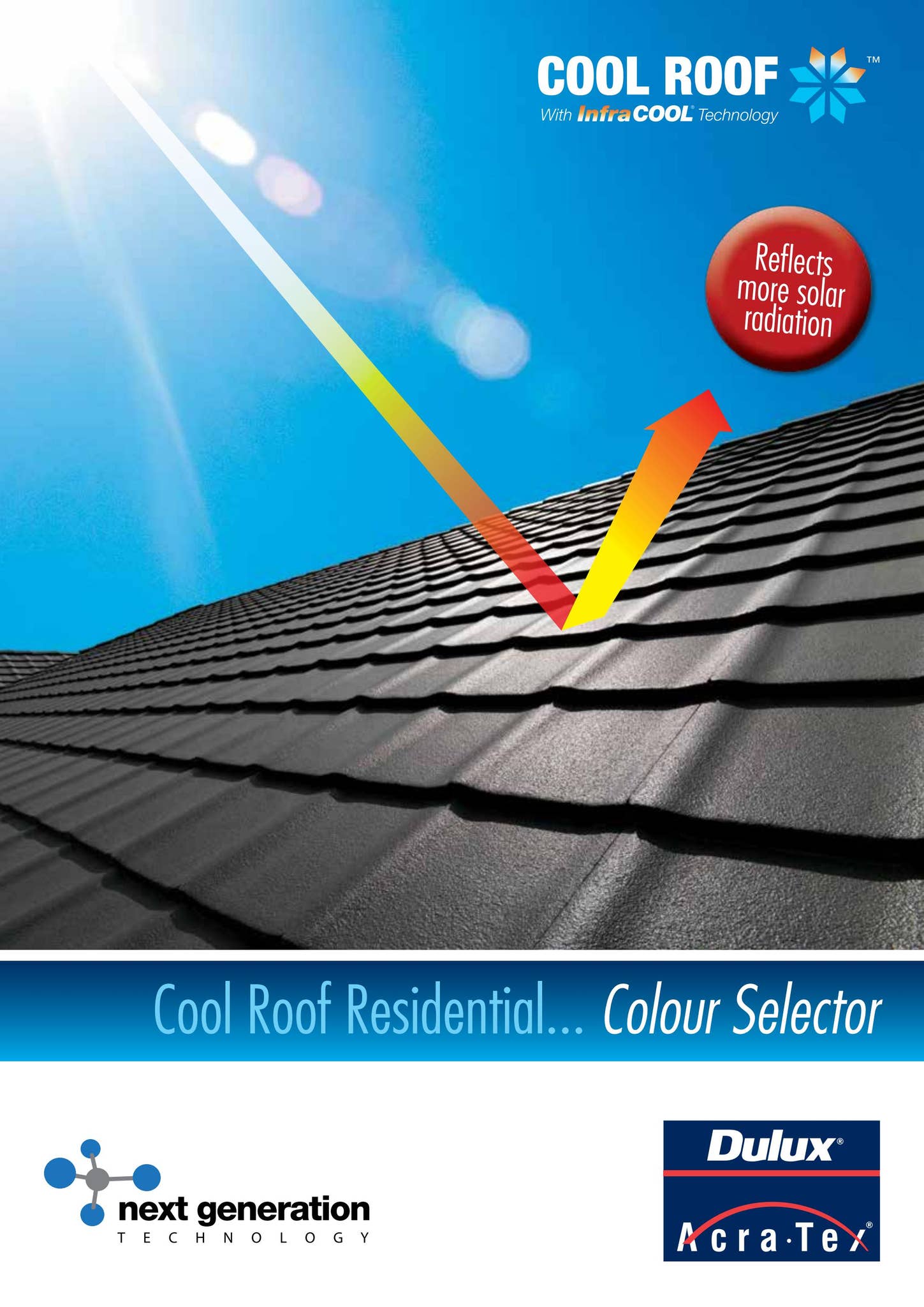 Dulux Acratex® Cool Roof Residential Colour Card by Duravex Roofing ...