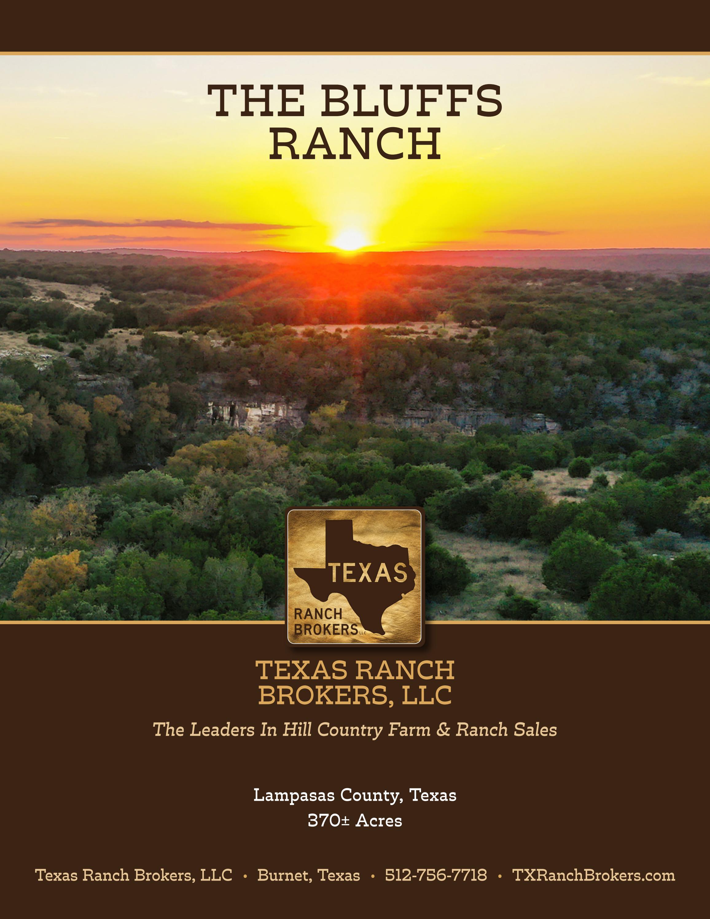 The Bluffs Ranch Lampasas County, Texas - Texas Ranch Brokers by ...