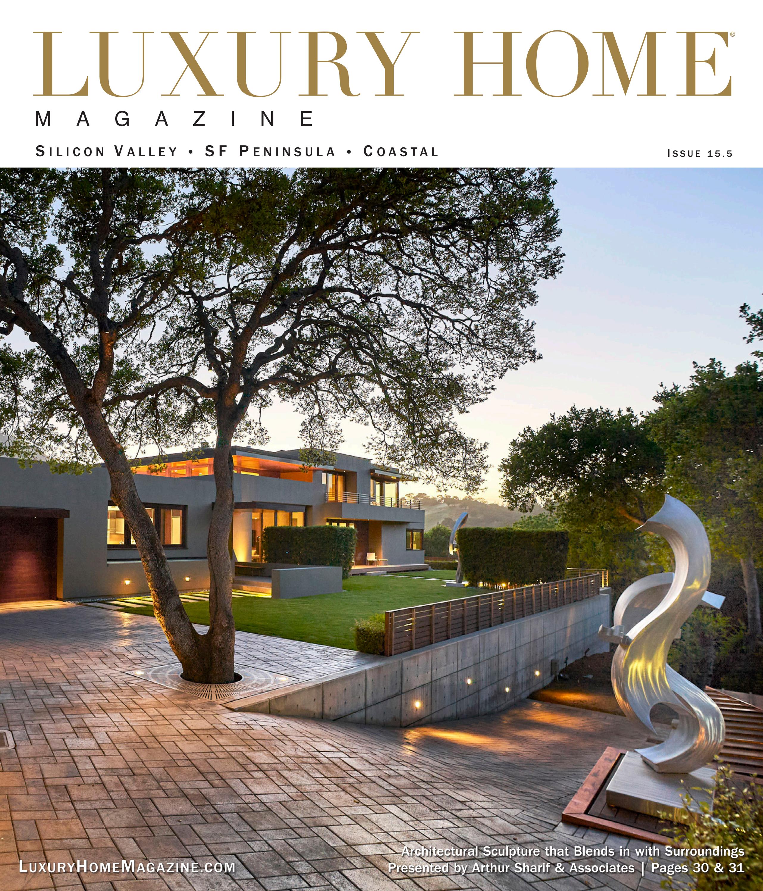 Luxury Home Magazine Silicon Valley | SF Peninsula | Coastal Issue 15.5 ...