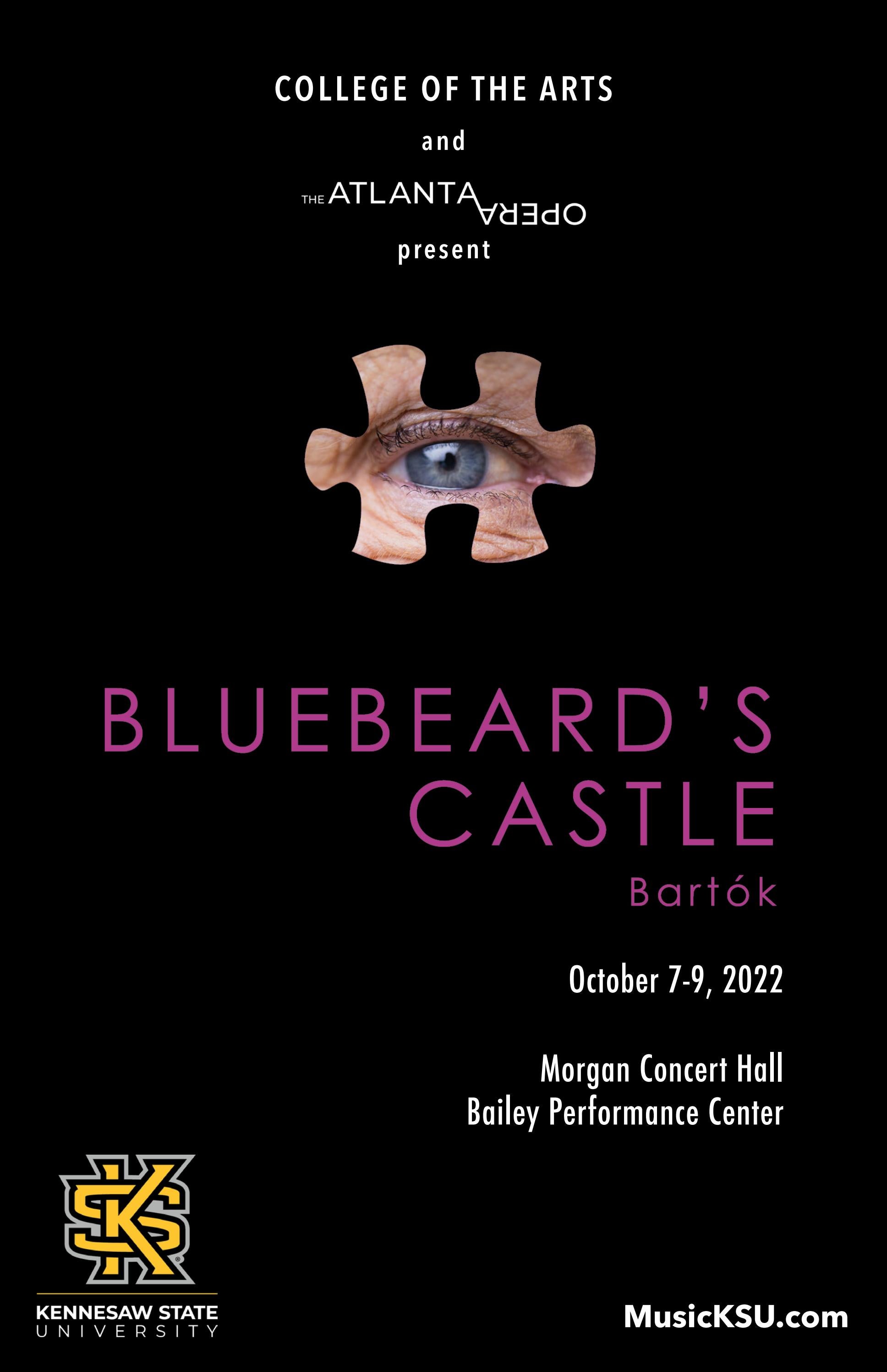 Bluebeard's Castle | presented by The Atlanta Opera and KSU by The ...