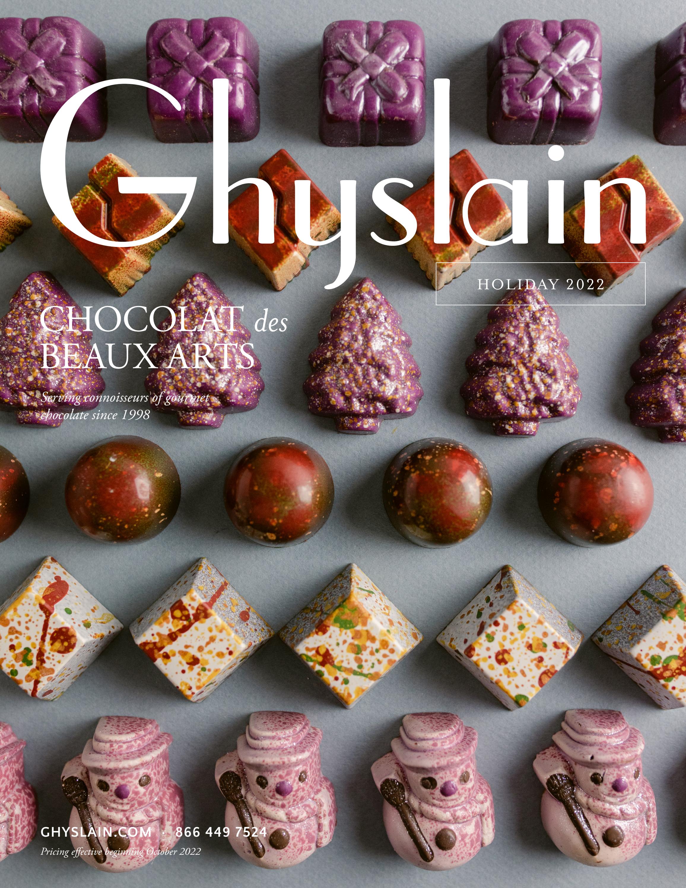 Ghyslain's Holiday Collection 2022 - Retail by ghyslainchocolatier - Issuu