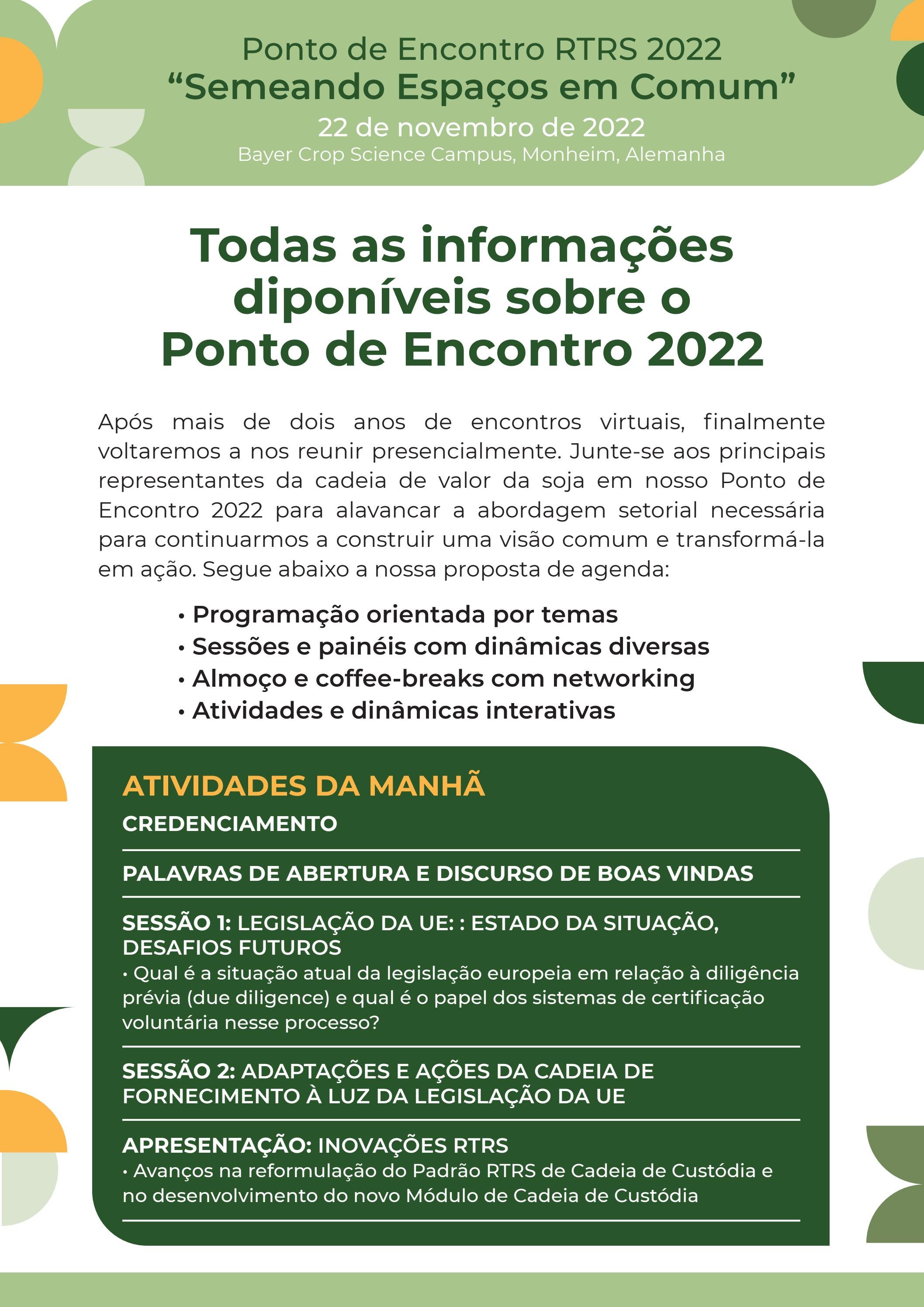 Todas as informações disponíveis sobre o Ponto de Encontro RTRS by ...