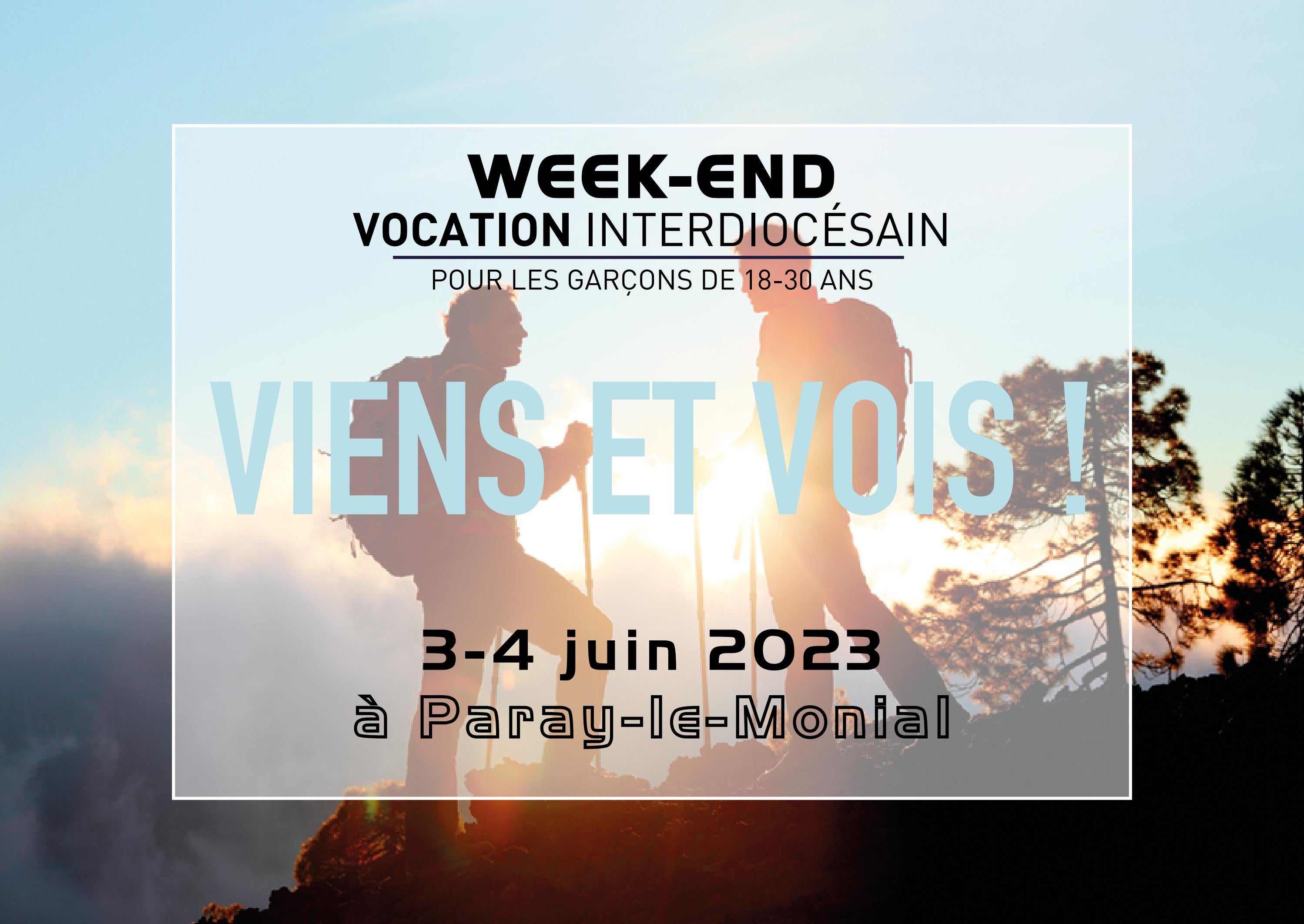 Flyer WE Vocation Hommes - 2023 by Association diocésaine de Lyon - Issuu