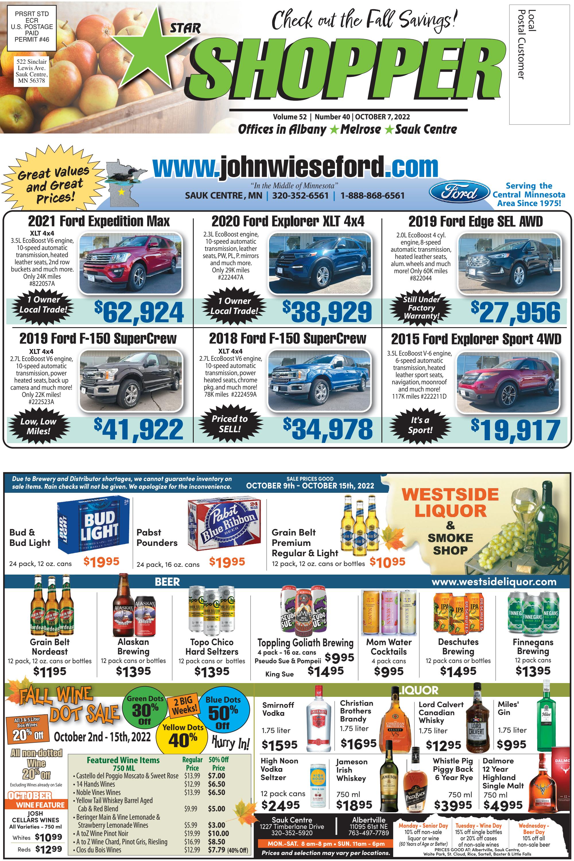 Star Shopper - October 7, 2022 by Star Publications - Issuu