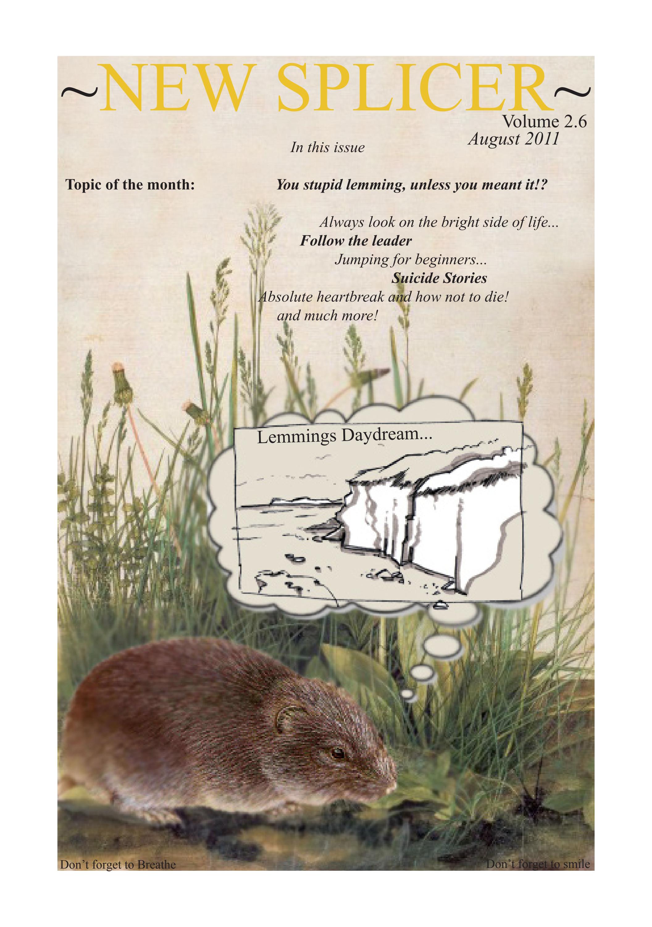 New Splicer Volume 2.6 by Michael Farmer - Issuu