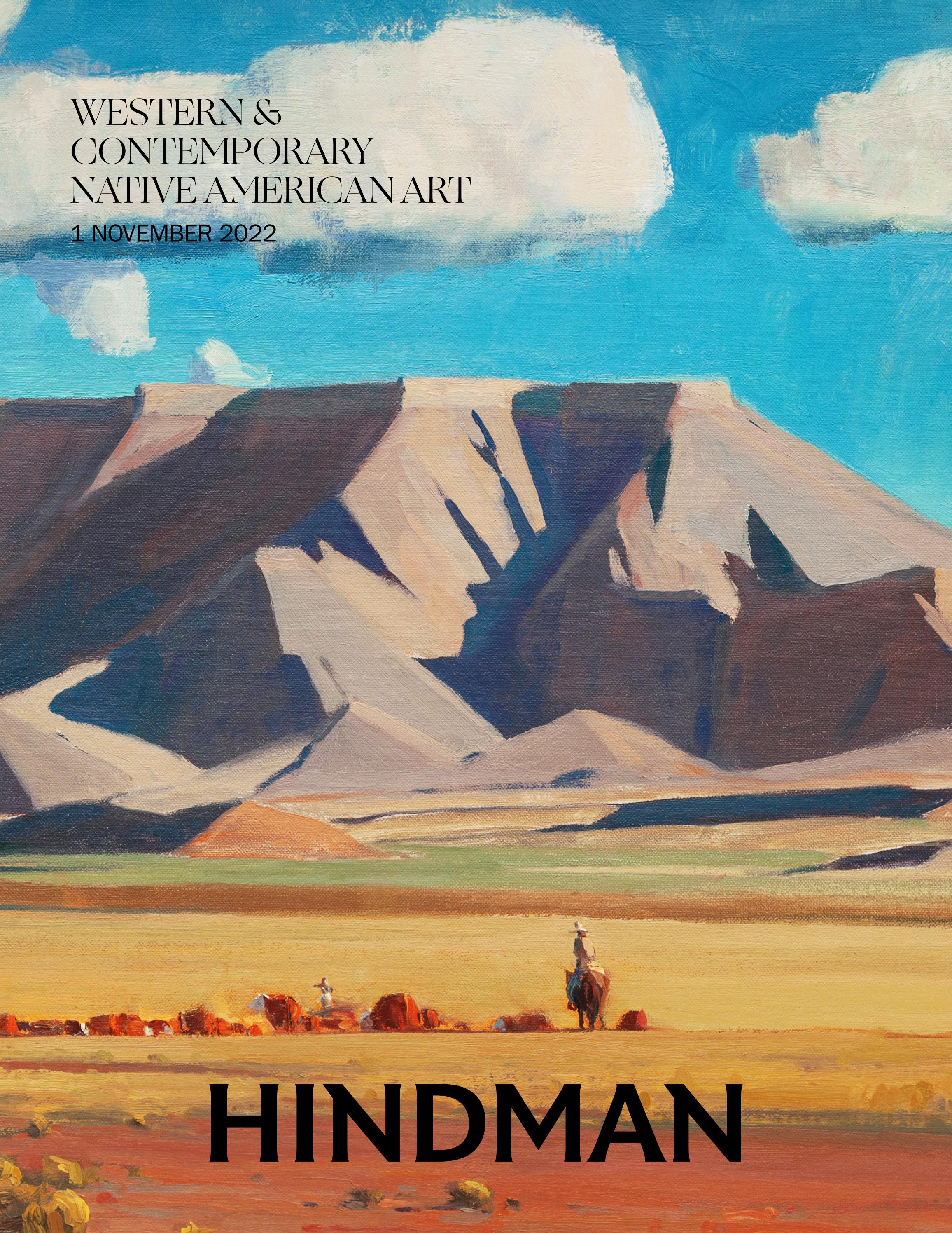 1092 & 1093 | Western & Contemporary Native American Art by Hindman ...