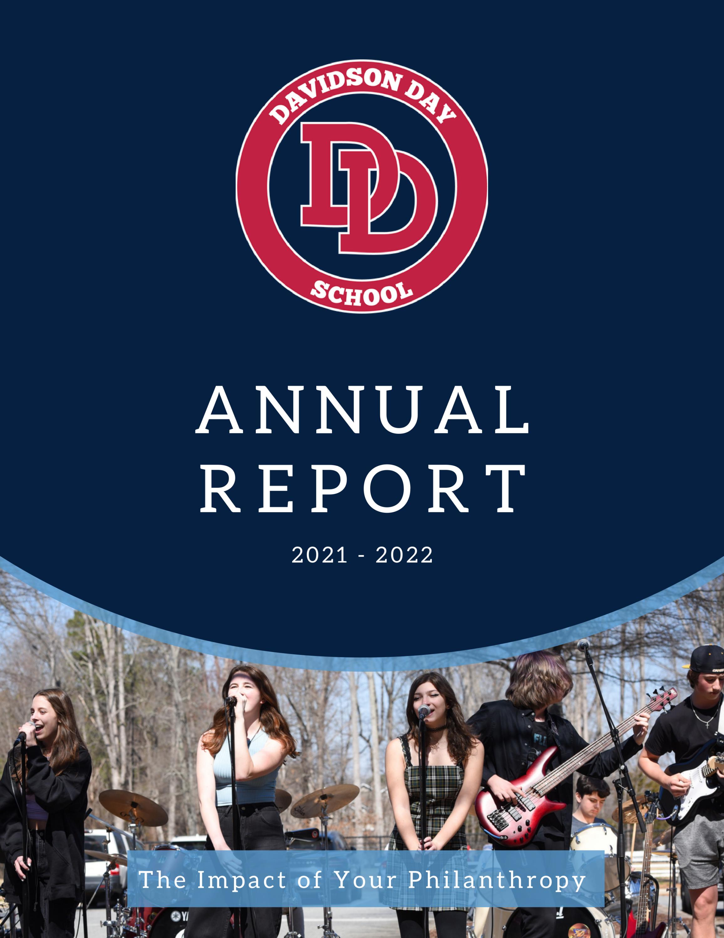Davidson Day's Annual Report 2021-2022 by Davidson Day School - Issuu