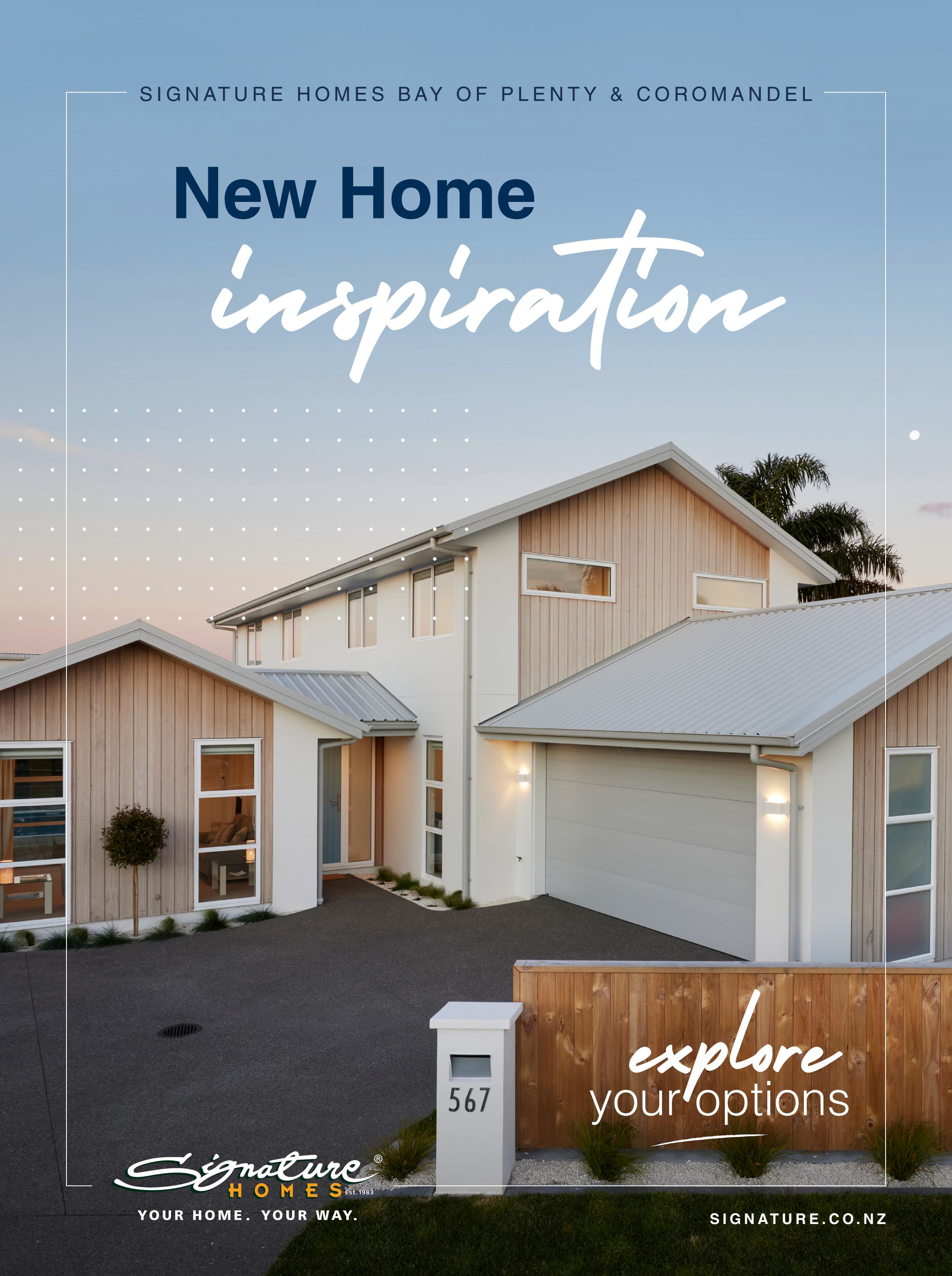 Signature Homes Bay of Plenty & Coromandel new home inspiration by ...