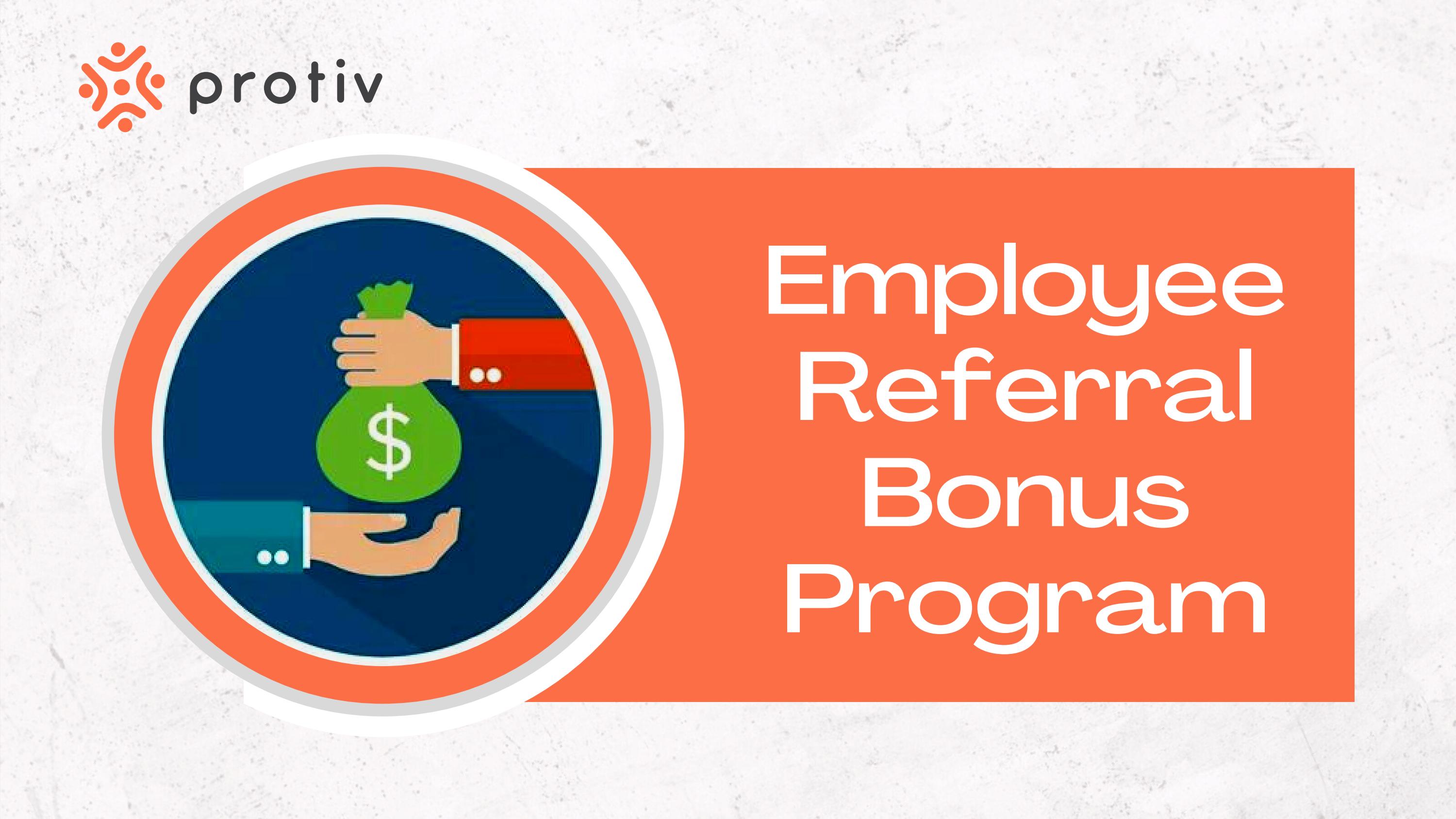 Employee Referral Bonus Program Protiv By Protivpropay Issuu