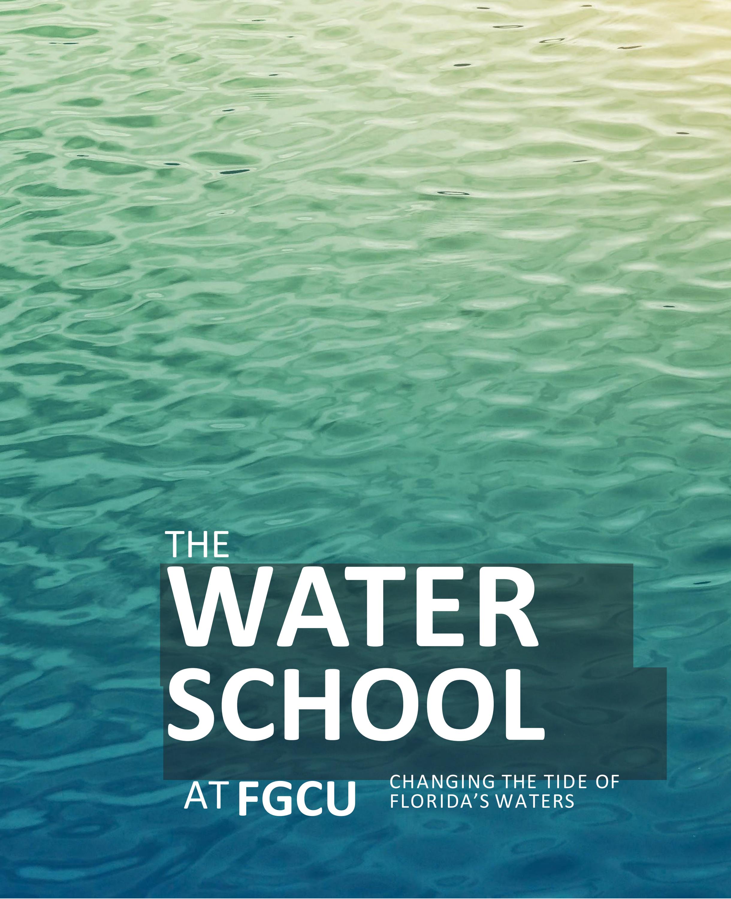 FGCU | The Water School Graduate Student Information by Florida Gulf ...