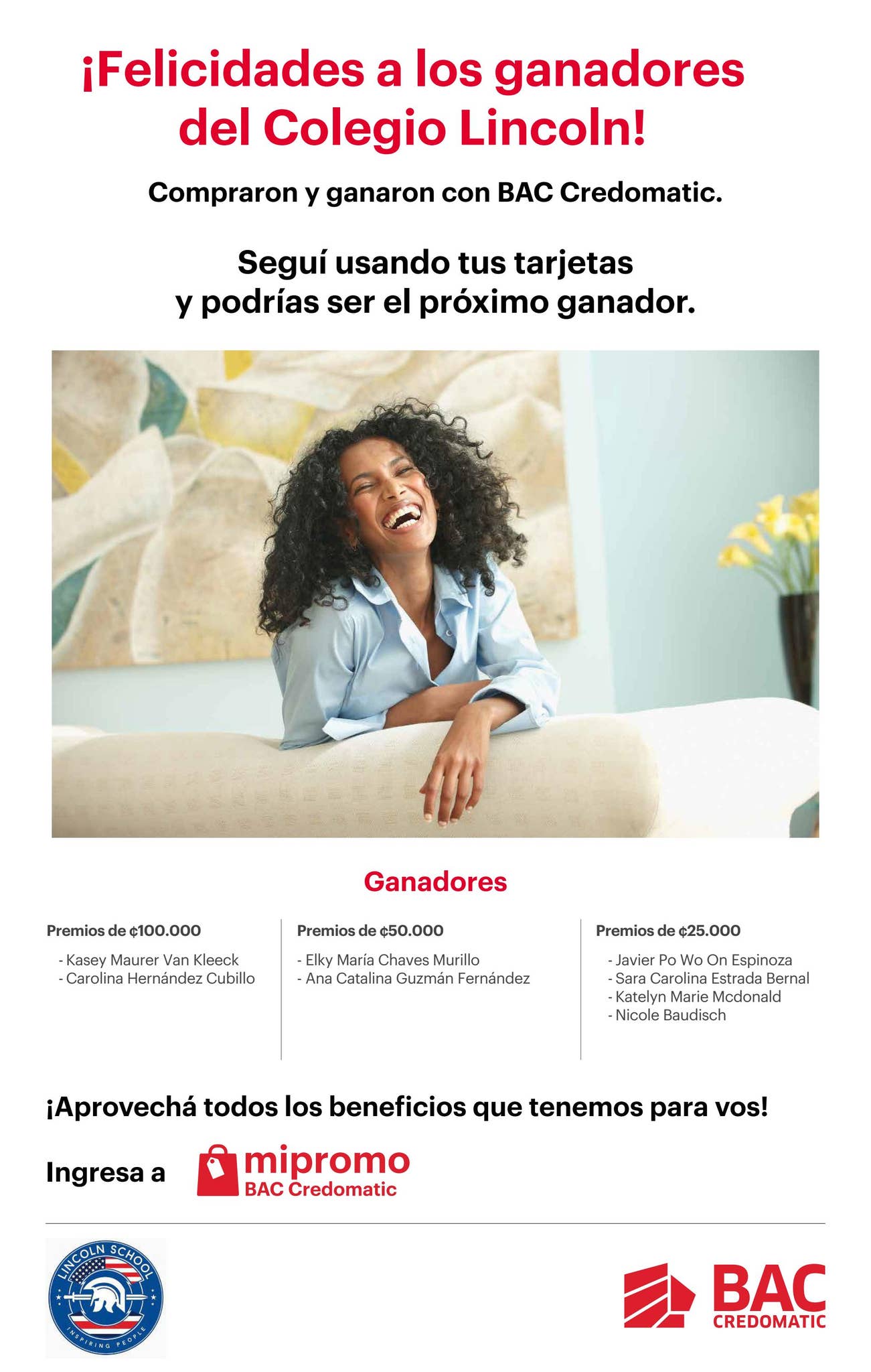 ¡Felicitaciones ganadores Colegio Lincoln! by BAC Costa Rica - Issuu