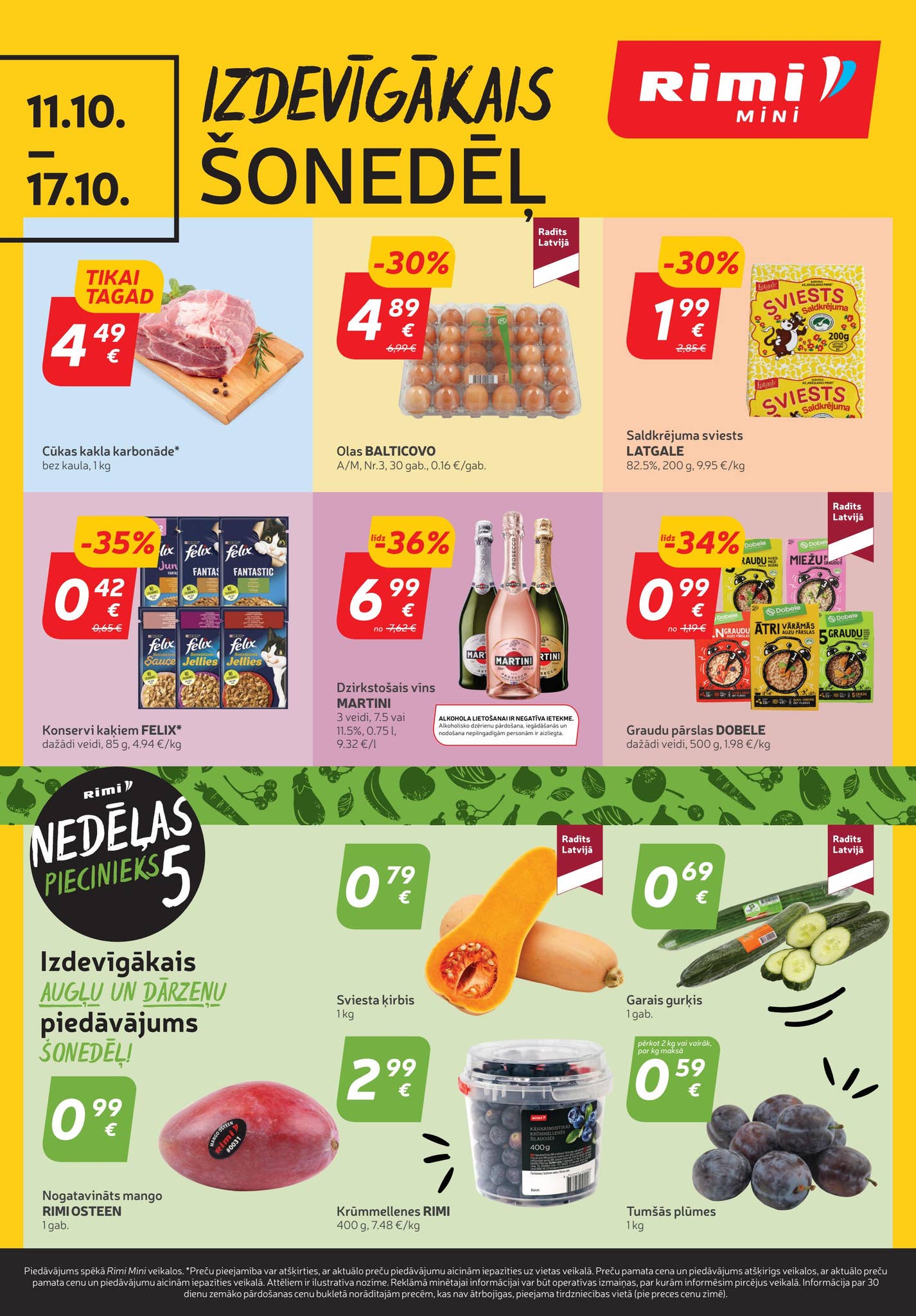 Rimi Mini akciju buklets 11.10.-17.10.2022. by Rimi - Issuu