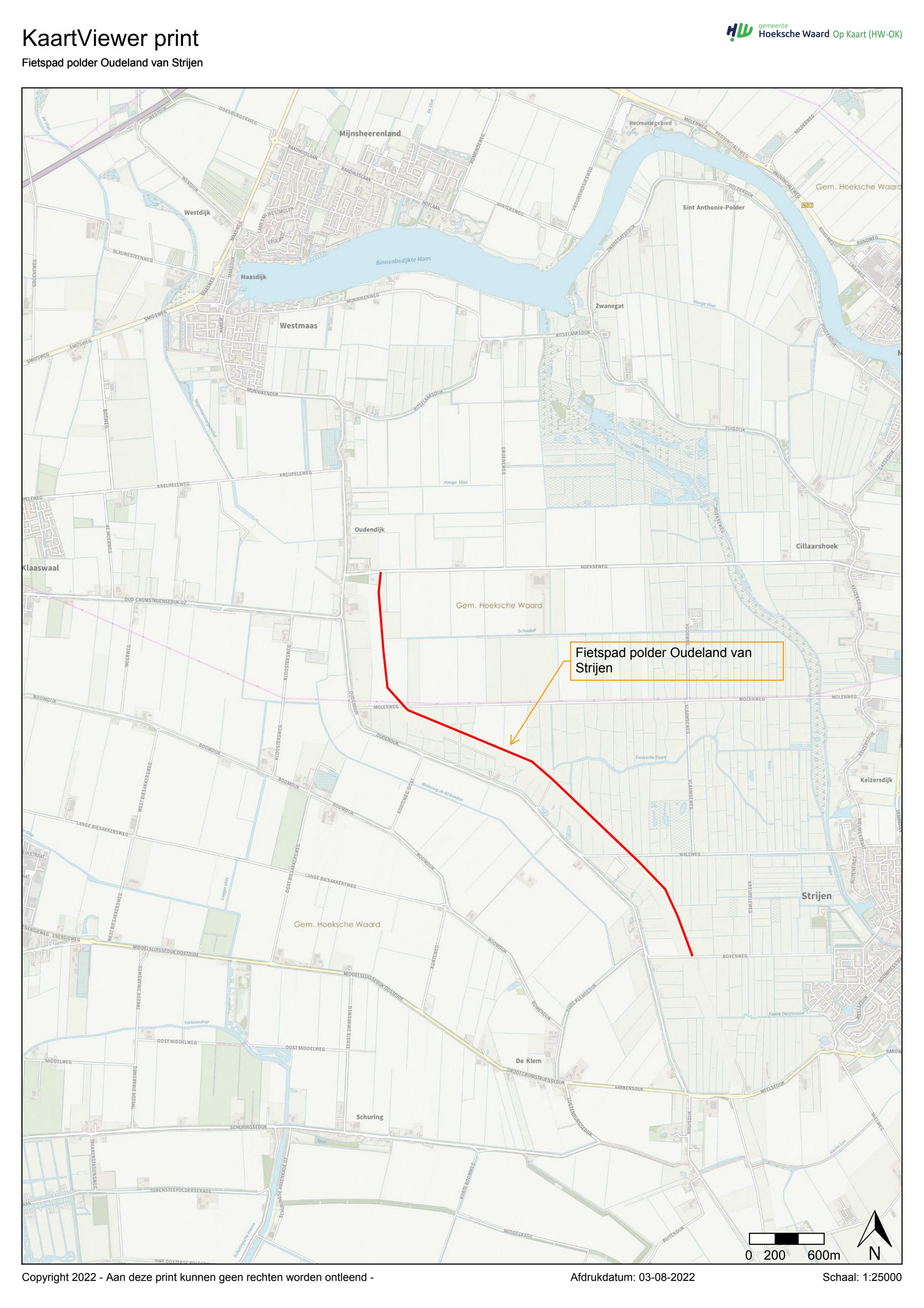 Ontwerp fietspad Oudeland Strijen by gemeente-hw - Issuu
