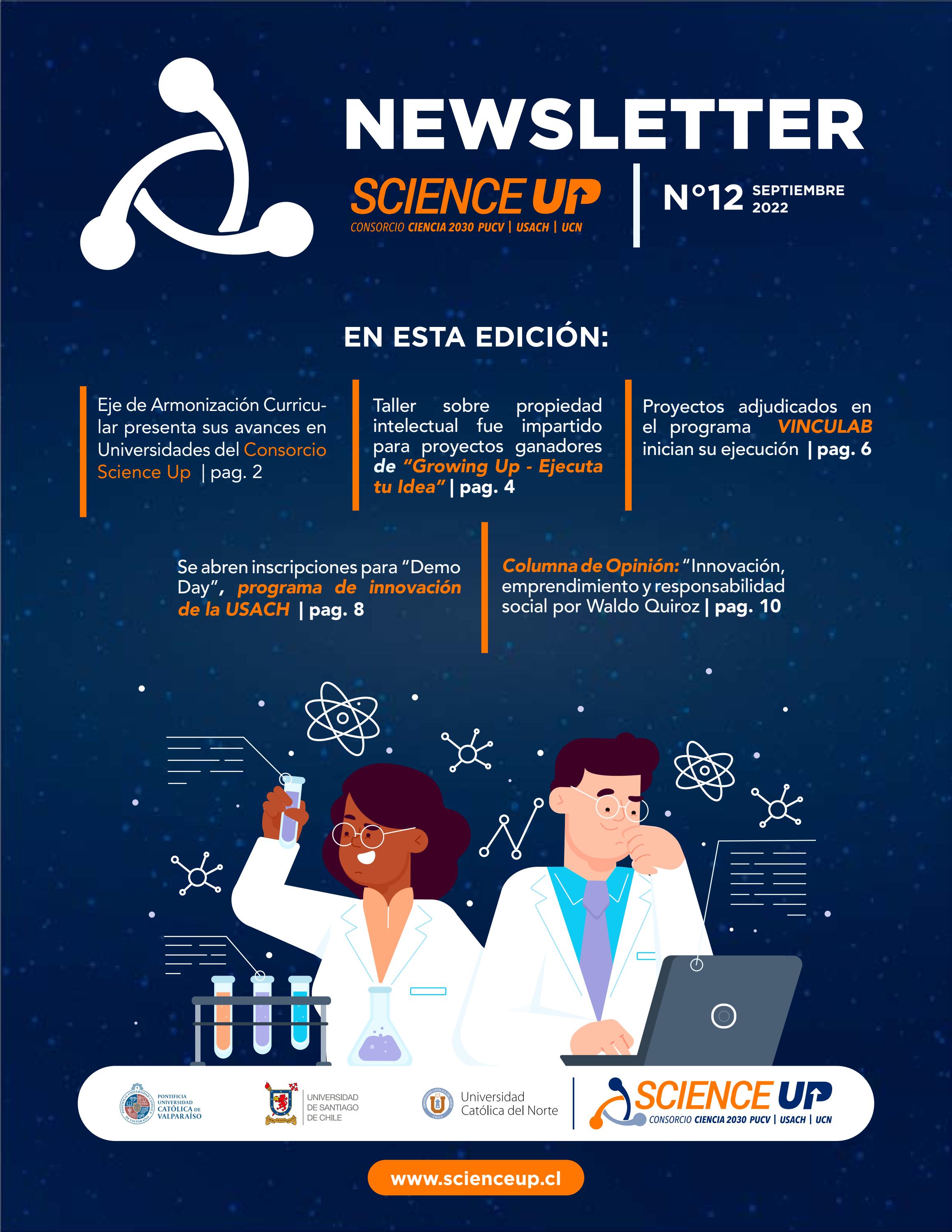 Newsletter Nº12 - Science Up by scienceupcl - Issuu