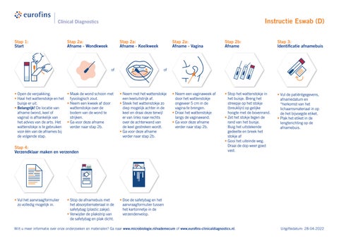 ECD - Instructie ESwab by Eurofins Clinical Diagnostics - Issuu