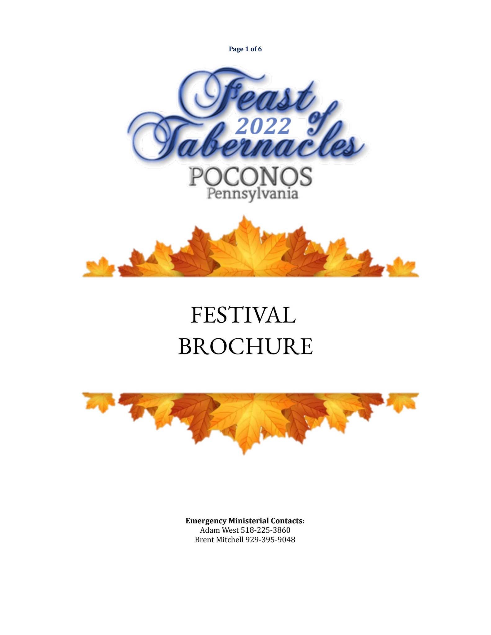 2022 Poconos Festival Brochure by bmitchellLCG - Issuu