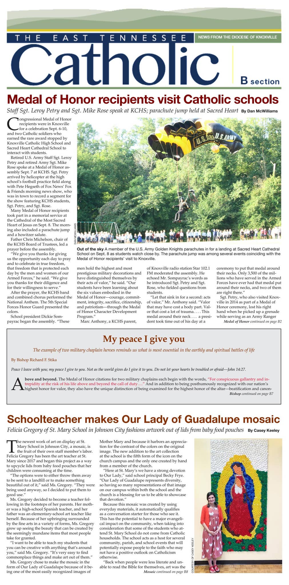 Oct. 2, 2002, ET Catholic, B section by Diocese of Knoxville - Issuu
