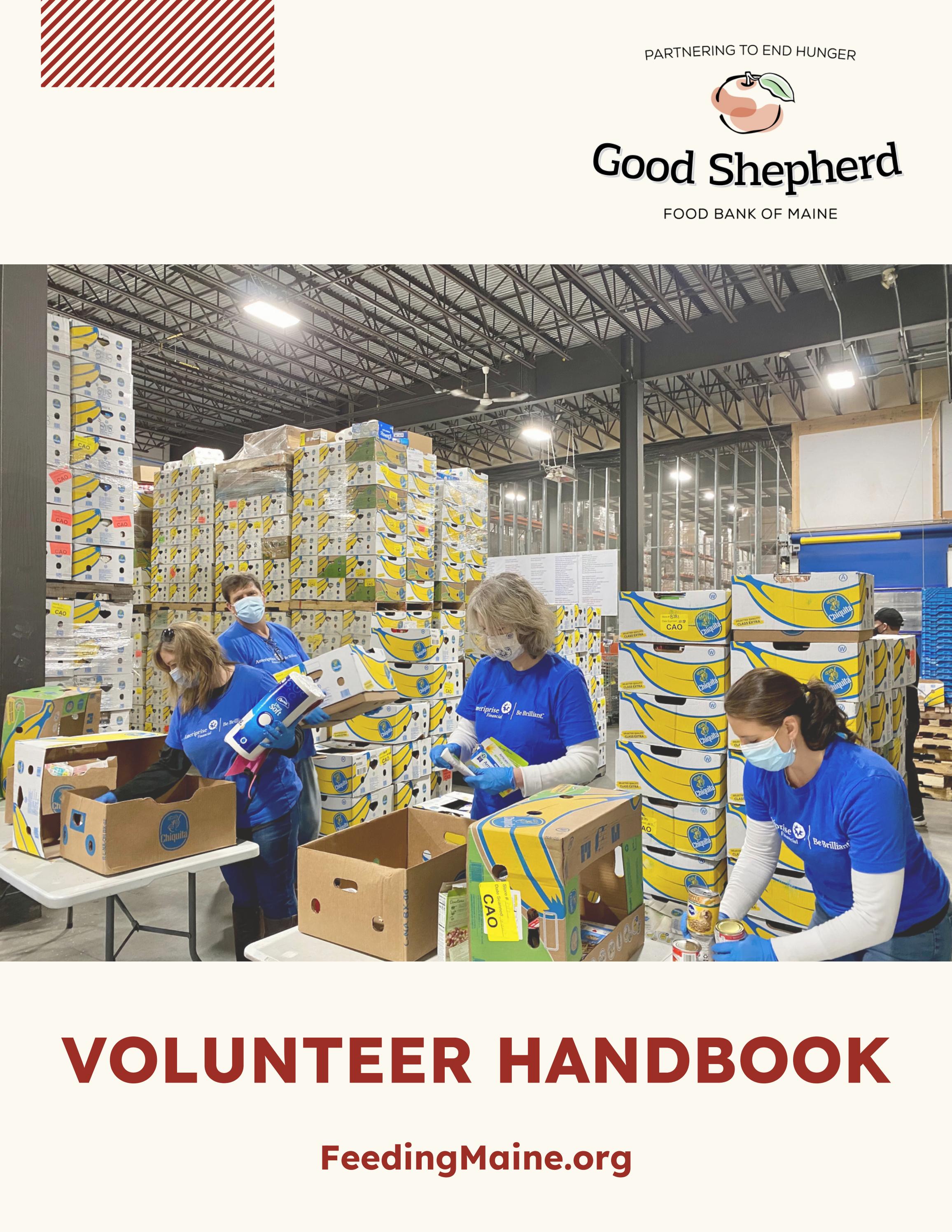 Good Shepherd Food Bank Volunteer Handbook by feedingmaine - Issuu