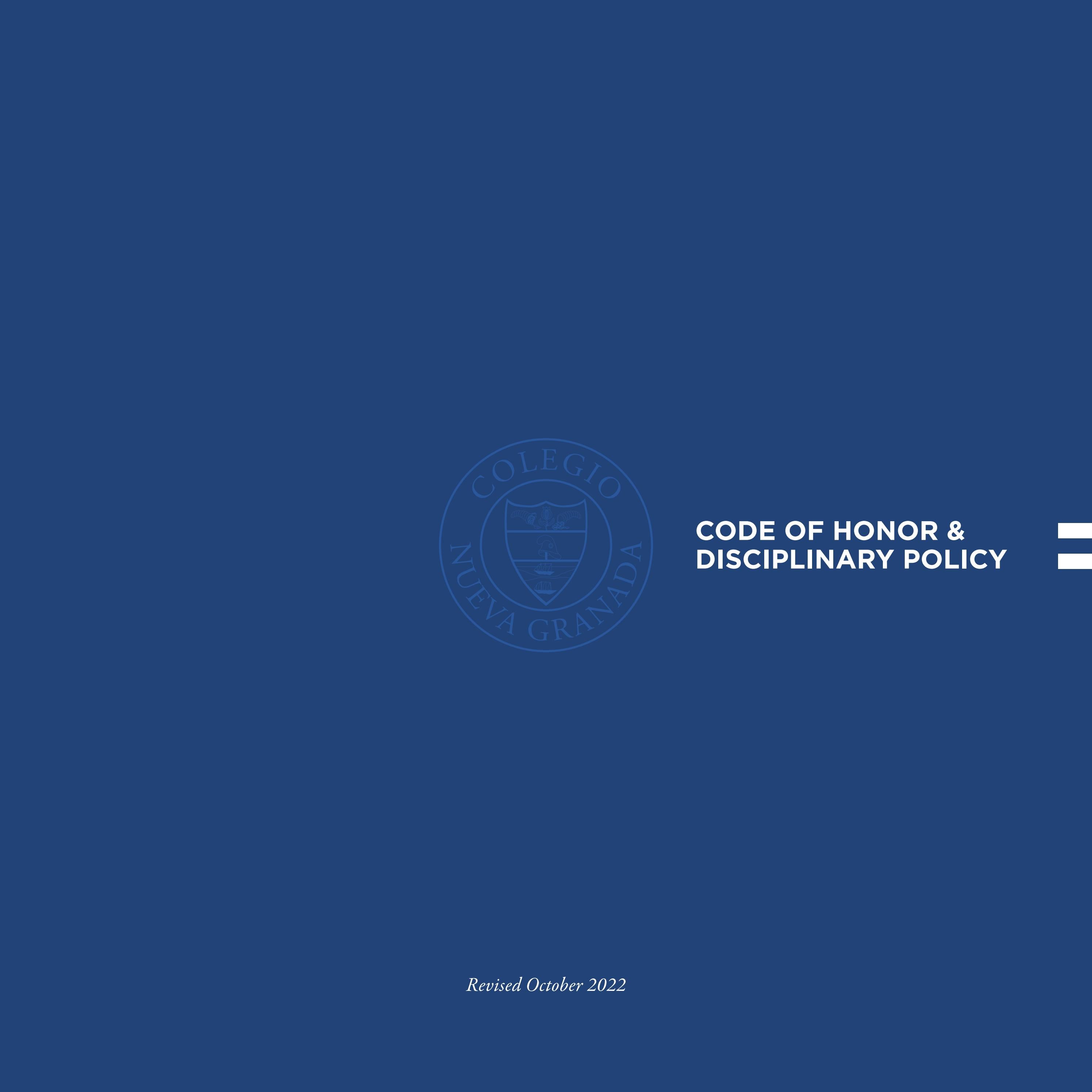 CNG Code of Honor 2022-2023 by colegionuevagranada - Issuu