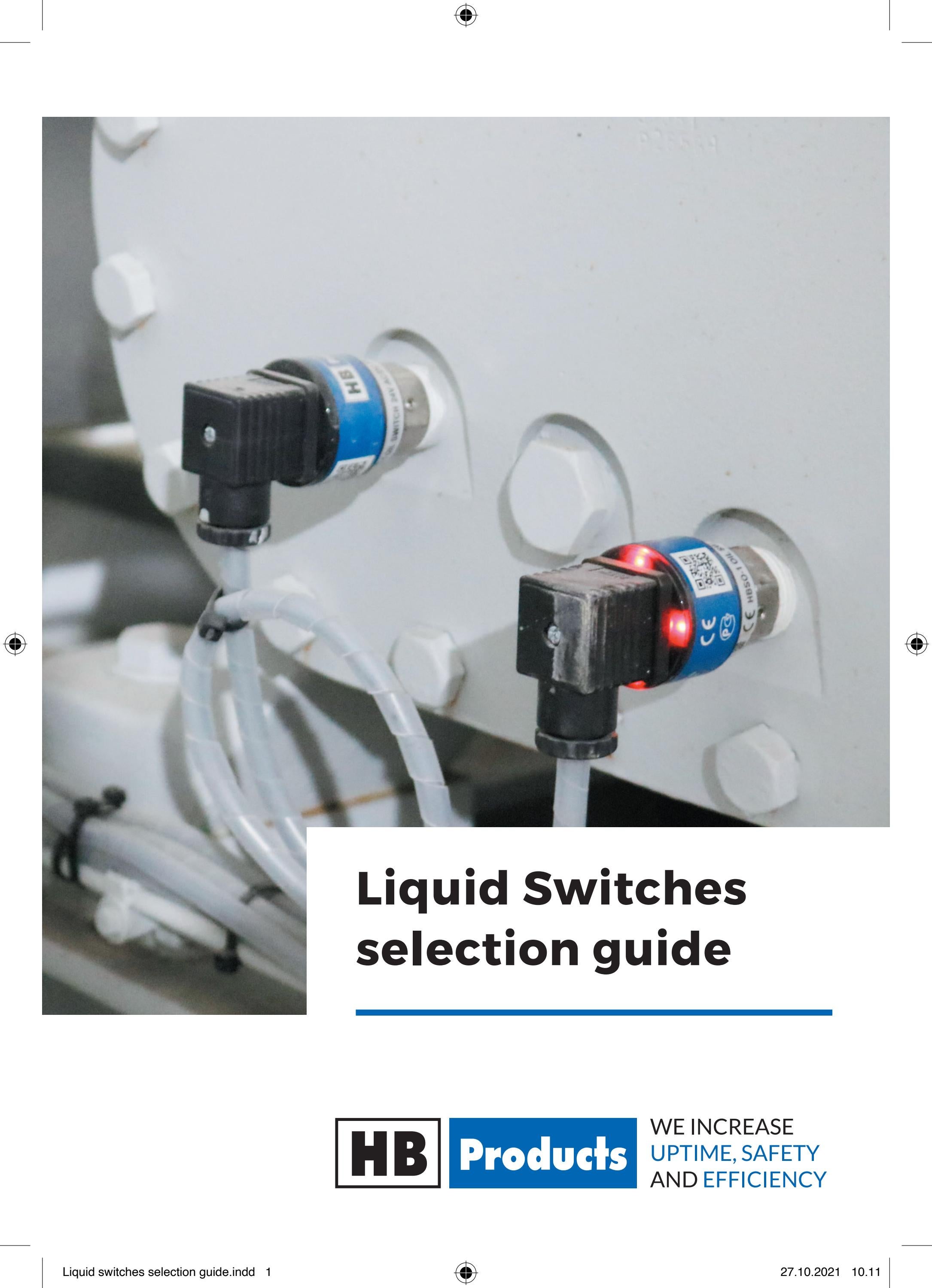 Selection Guide for Liquid Switches by HB Products - Issuu