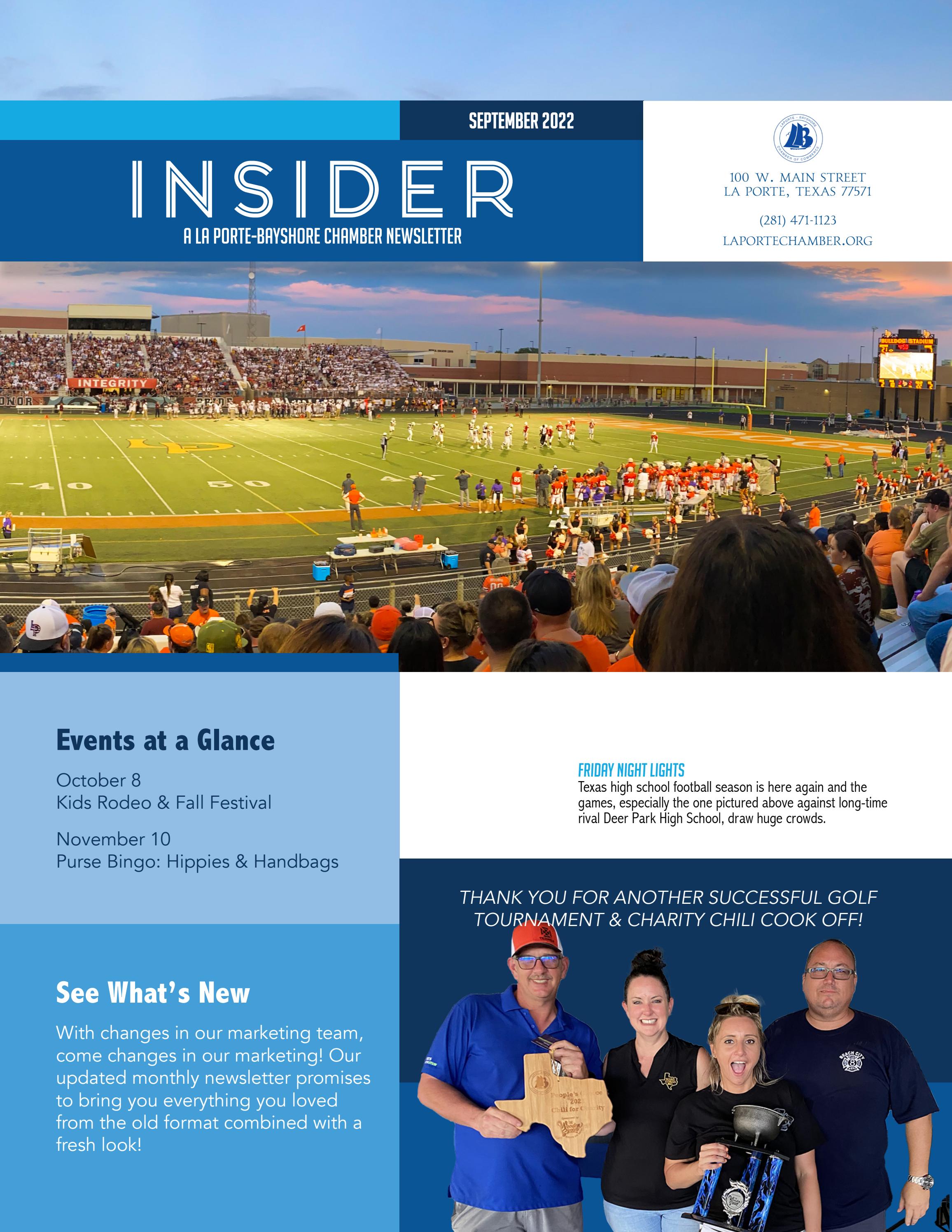 La Porte Chamber Insider: September 2022 by laportechamber - Issuu