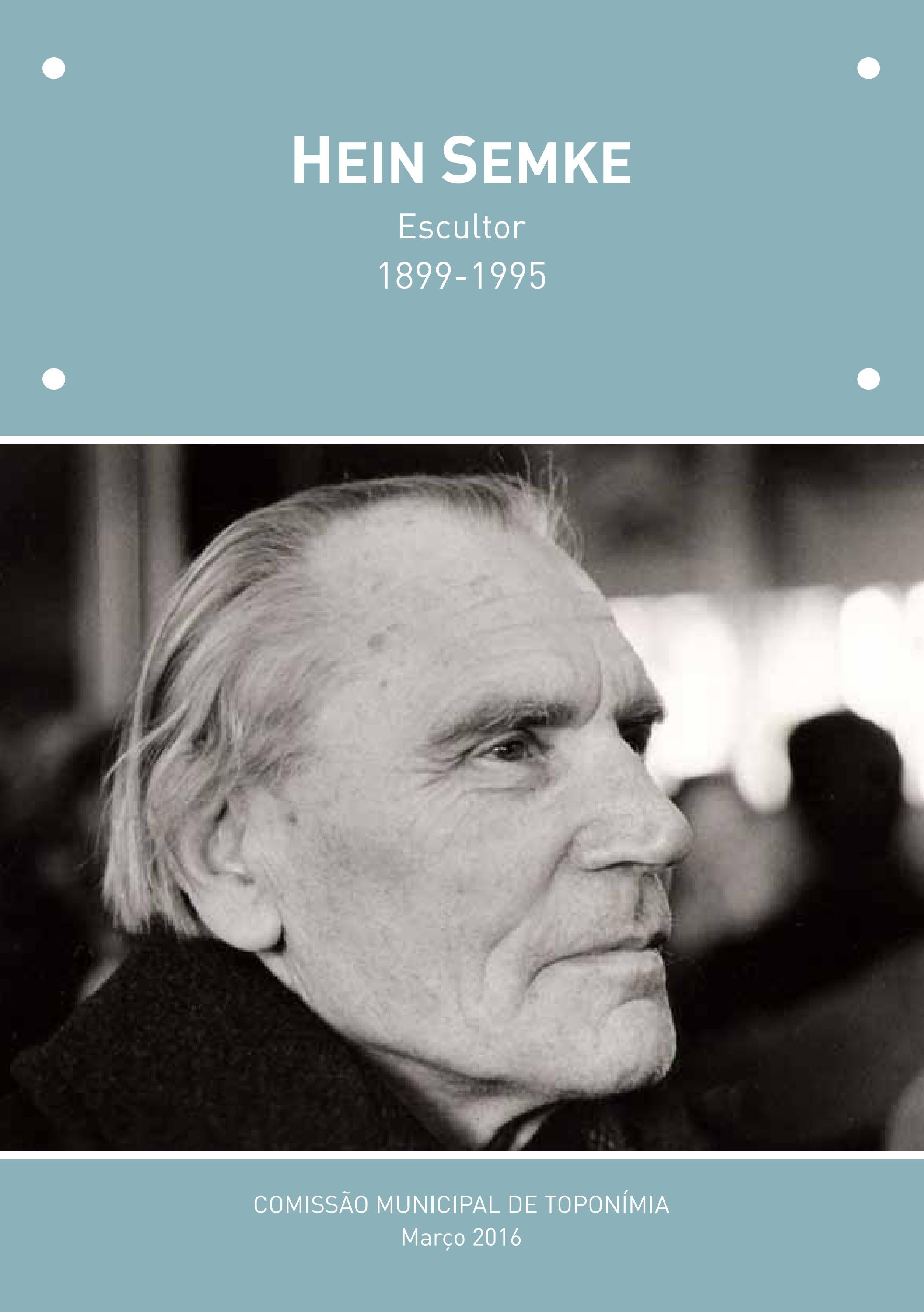 Toponímia LX - Hein Semke by Câmara Municipal de Lisboa - Issuu