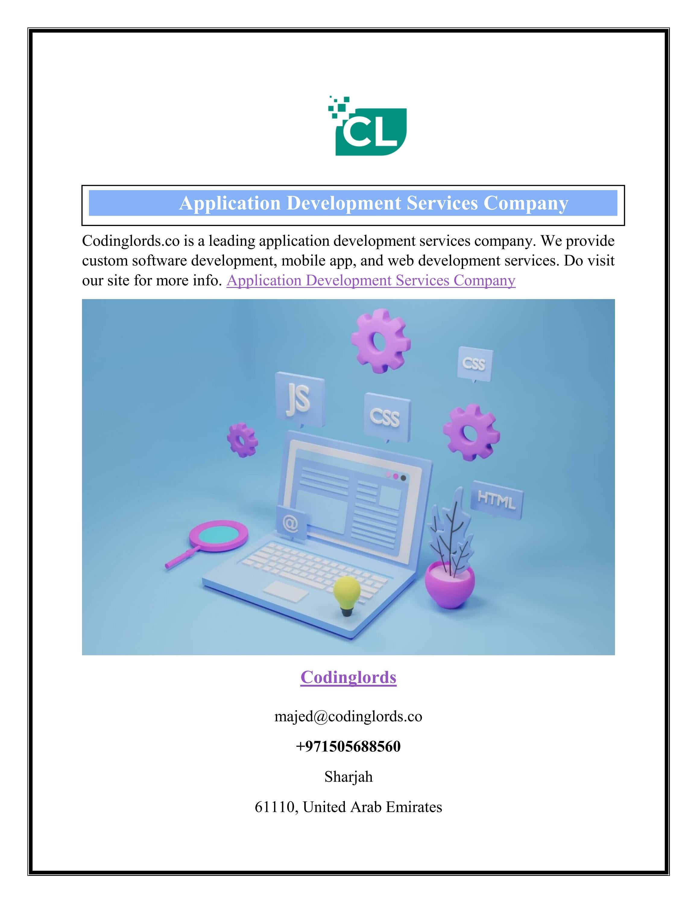 Application Development Services Company | Codinglords.co by codin ... Application Development Services Company | Codinglords.co by codin ...