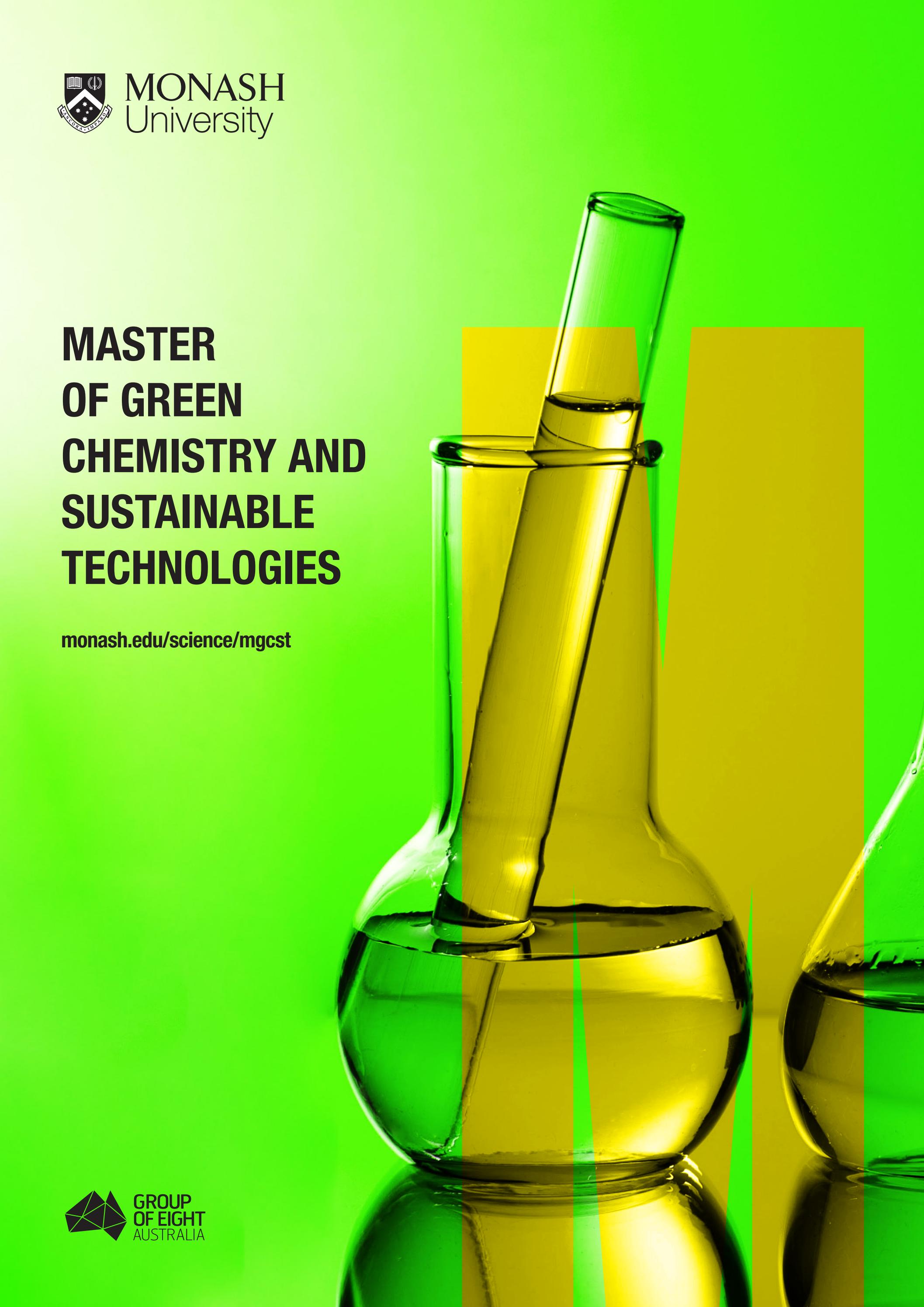 Master of Green Chemistry and Sustainable Technologies by Monash ...
