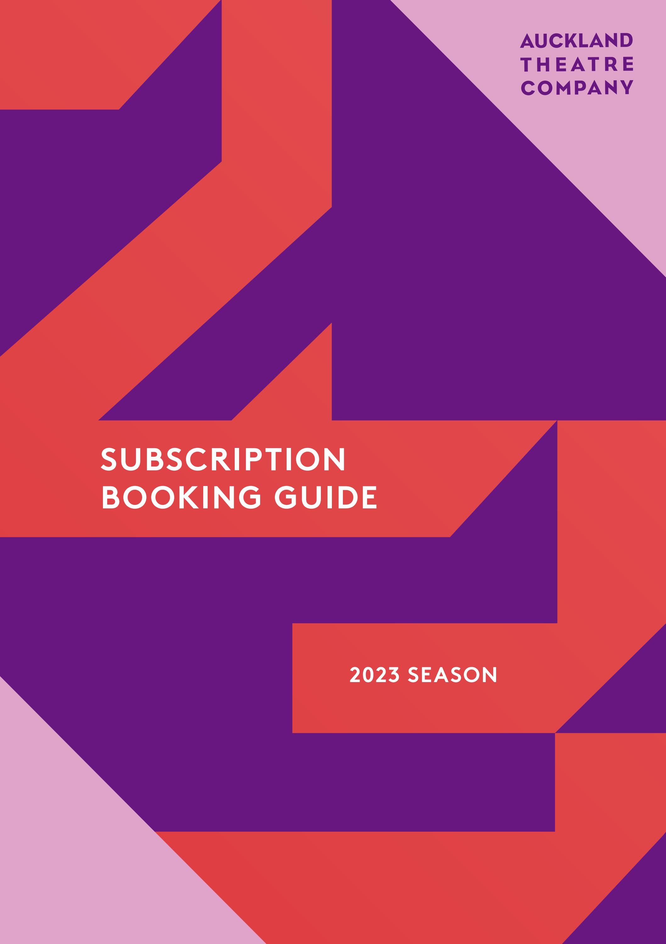 Auckland Theatre Company 2023 Season Subscription Booking Guide by ...