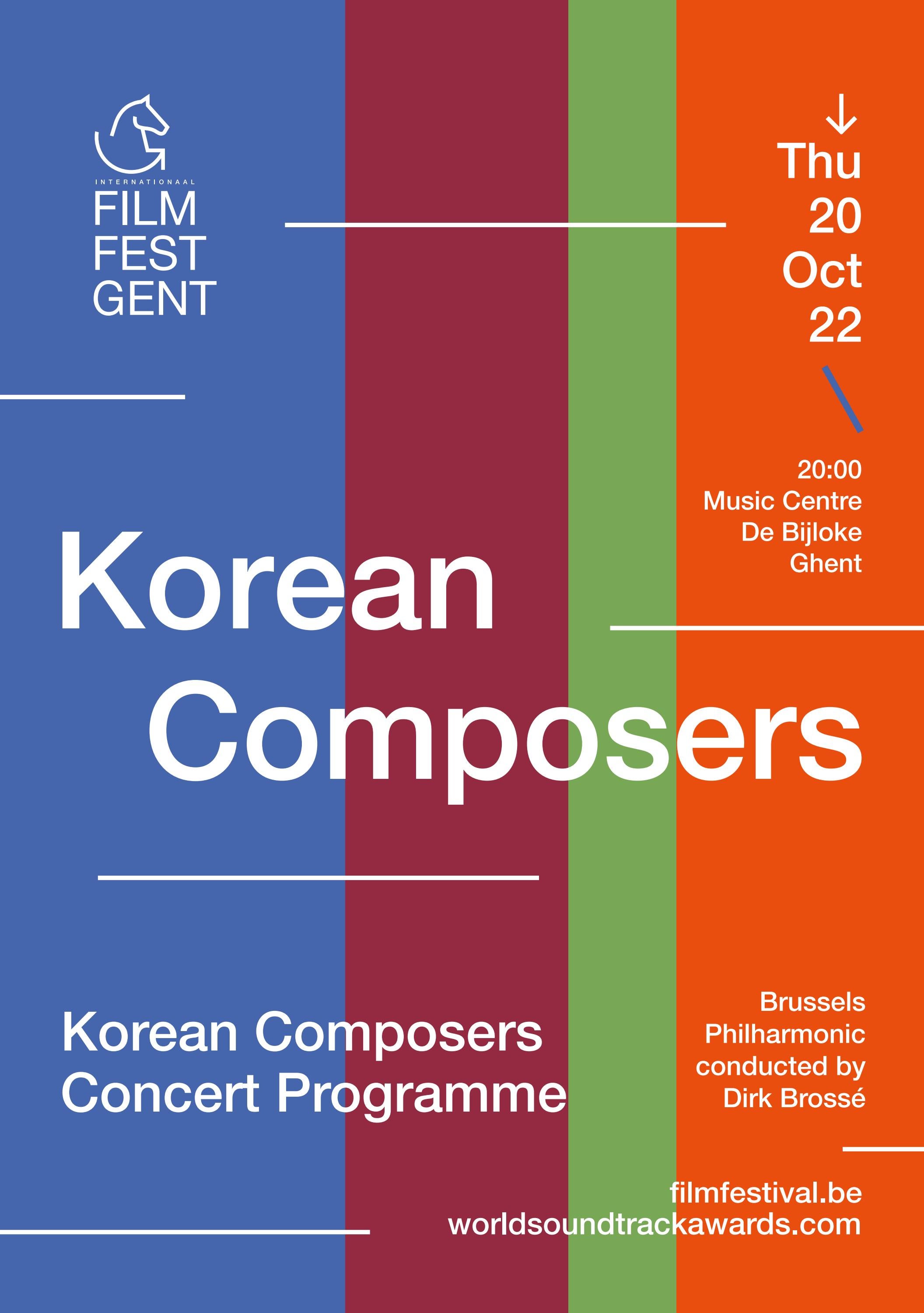 Concert Programme: Korean Composers by FilmFestGent - Issuu