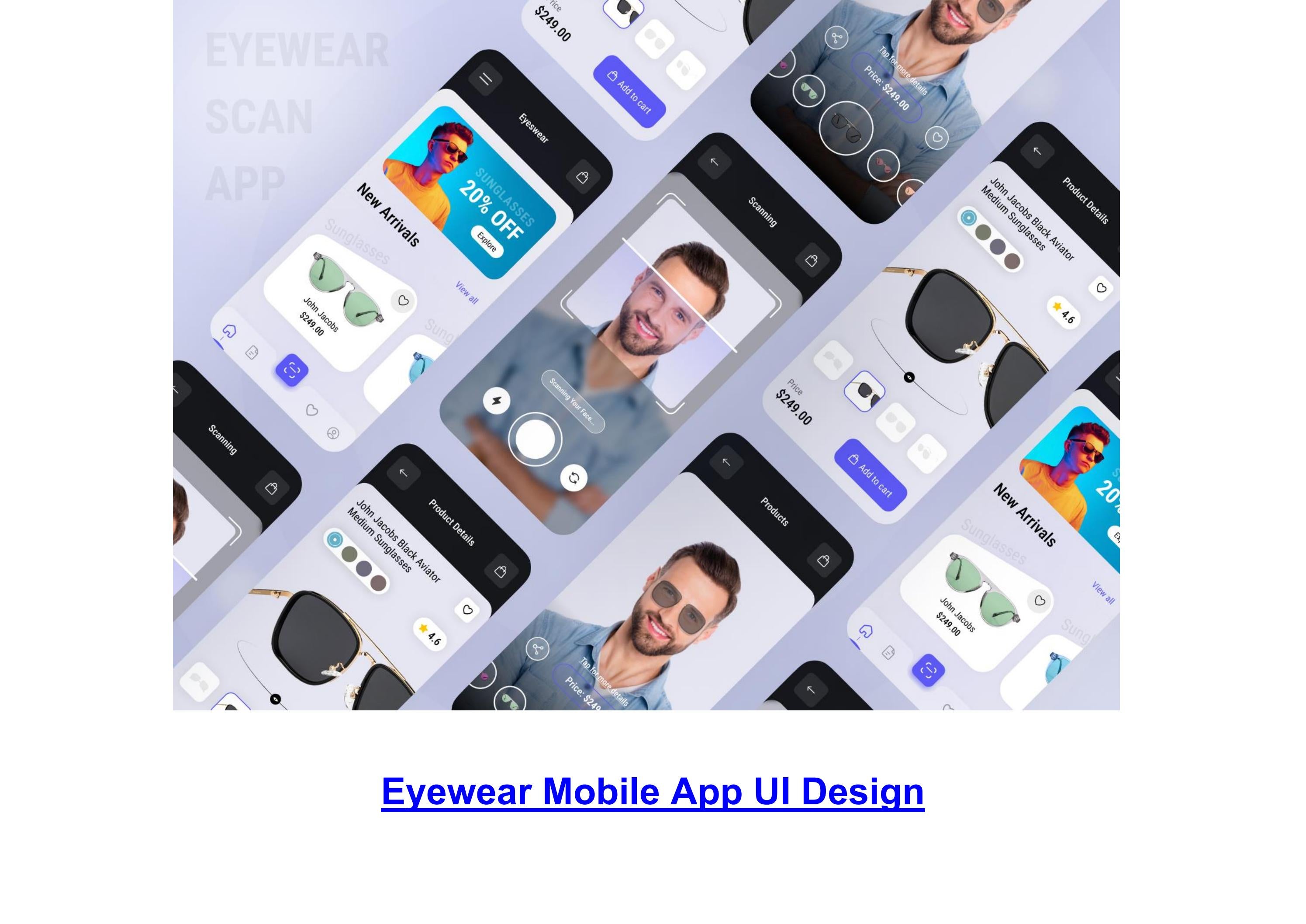 Eyewear Mobile App UI Design by Multiqostech - Issuu