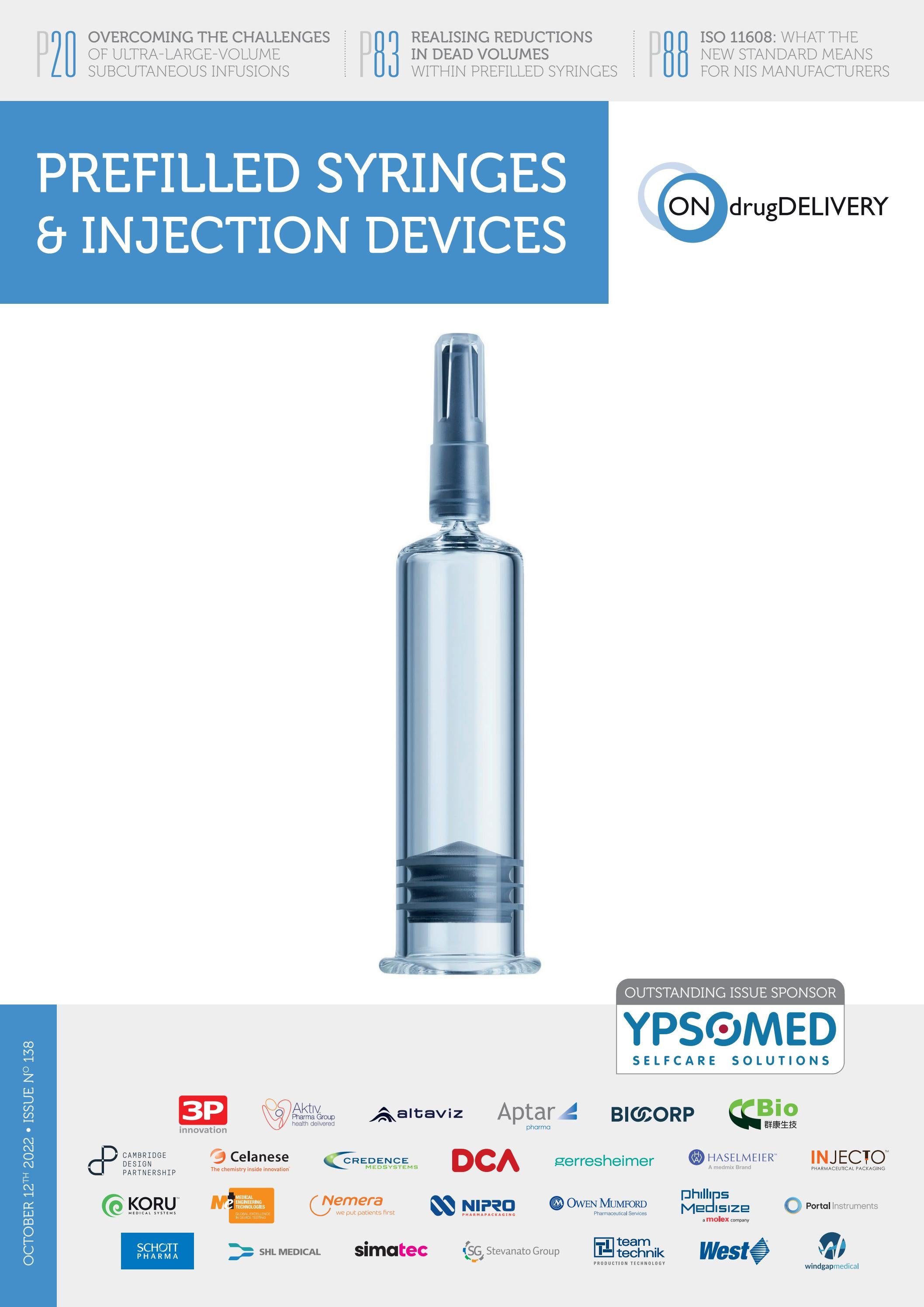 Prefilled Syringes Injection Devices ONdrugDelivery Issue 138 Prefilled Syringes Injection Devices ONdrugDelivery Issue 138