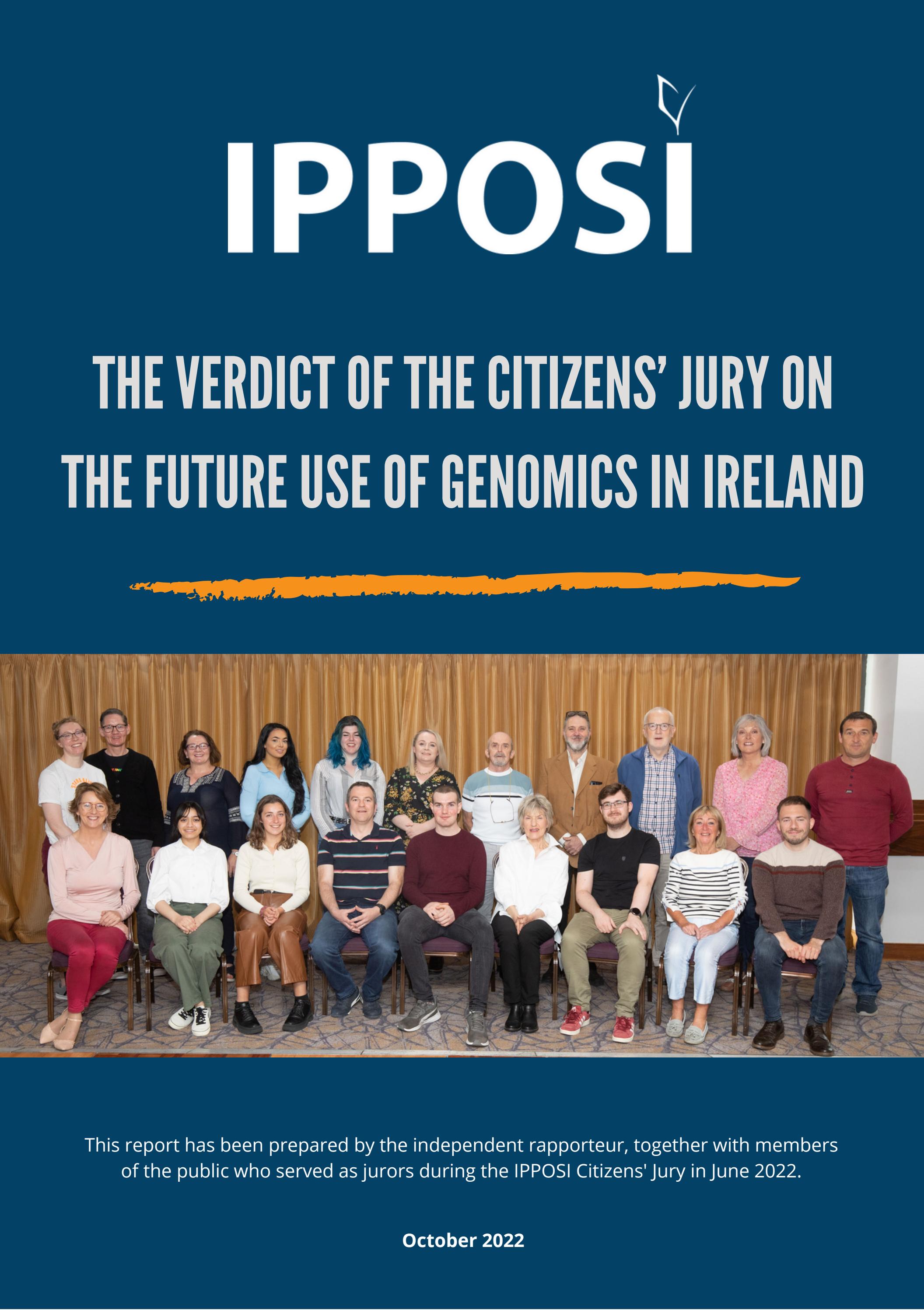2022 Citizens' Jury Verdict Report by IPPOSI - Issuu