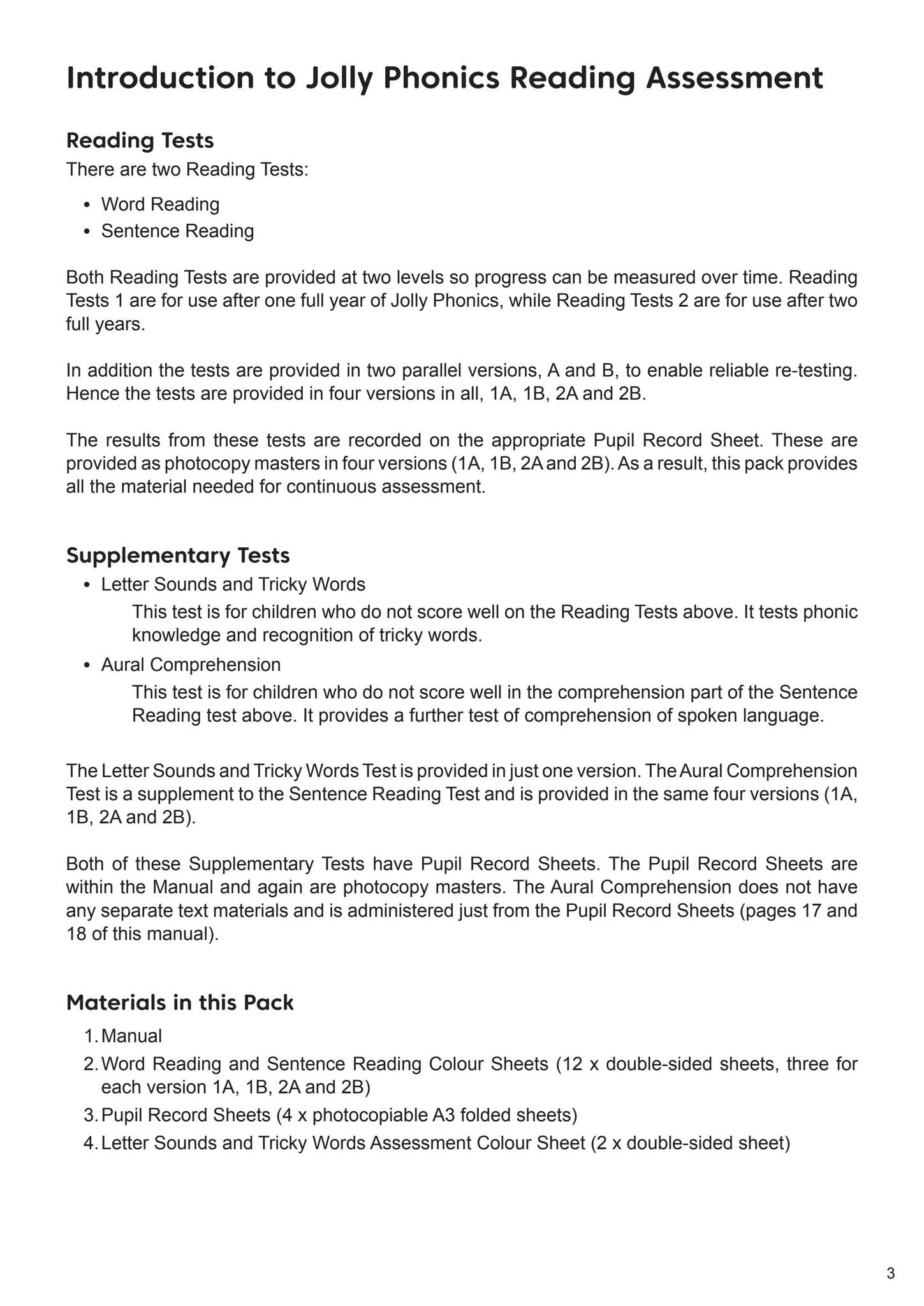 Jolly Phonics Reading Assessment by Jolly Learning Ltd - Issuu