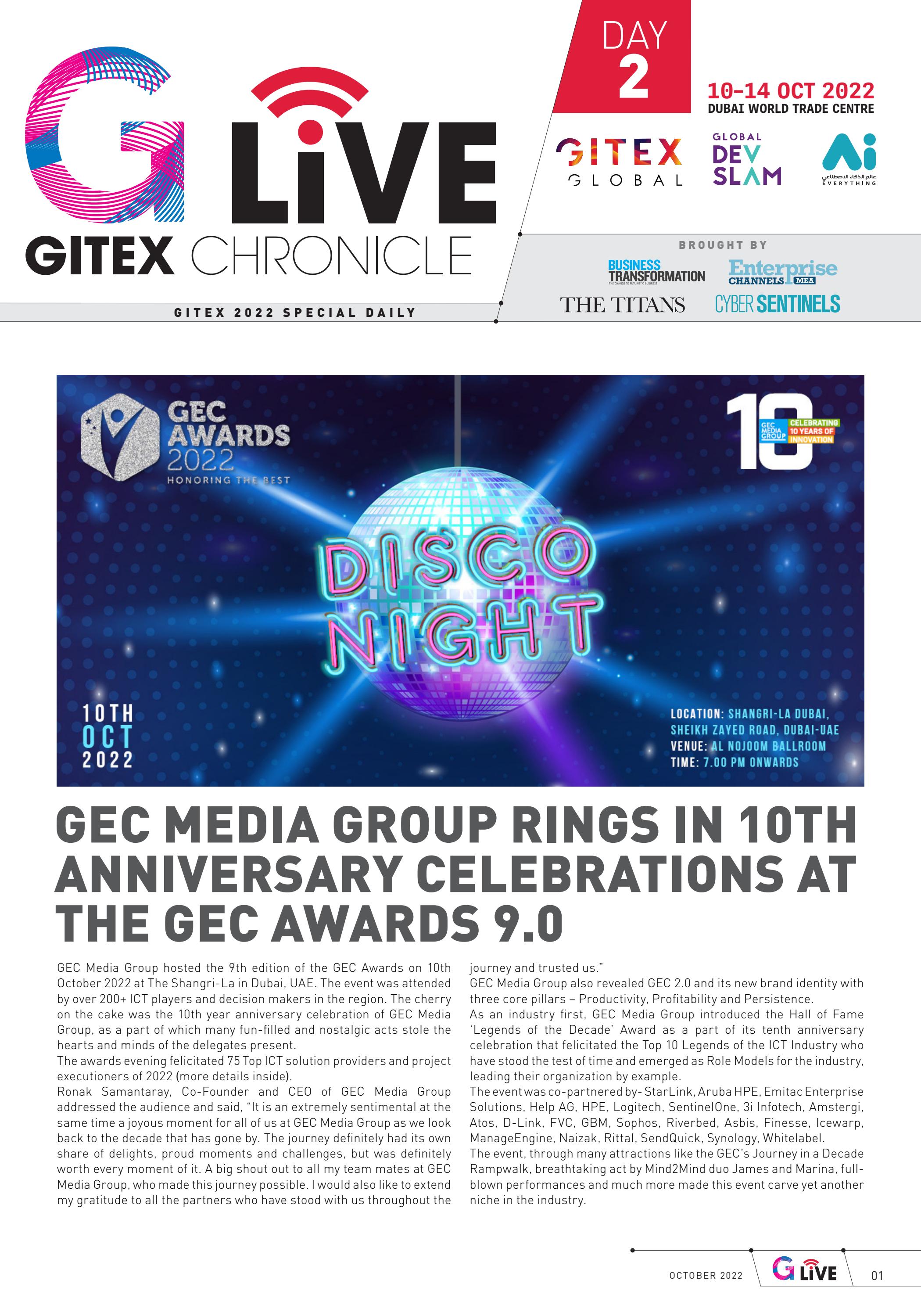 GITEX 2022 Day Two by GEC Media Group - Issuu
