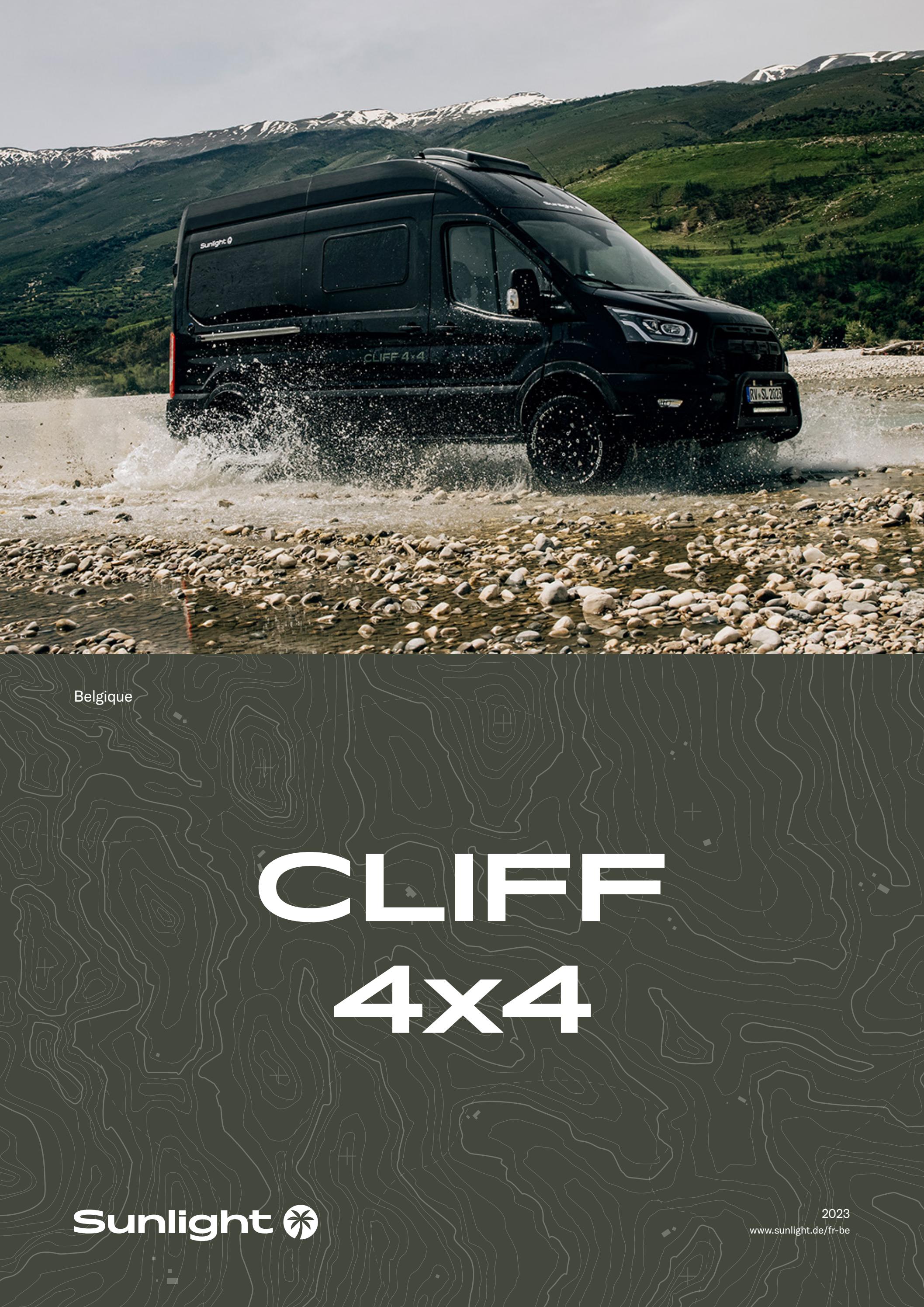 SUNLIGHT CLIFF 4x4 BE_FR by Sunlight GmbH - Issuu