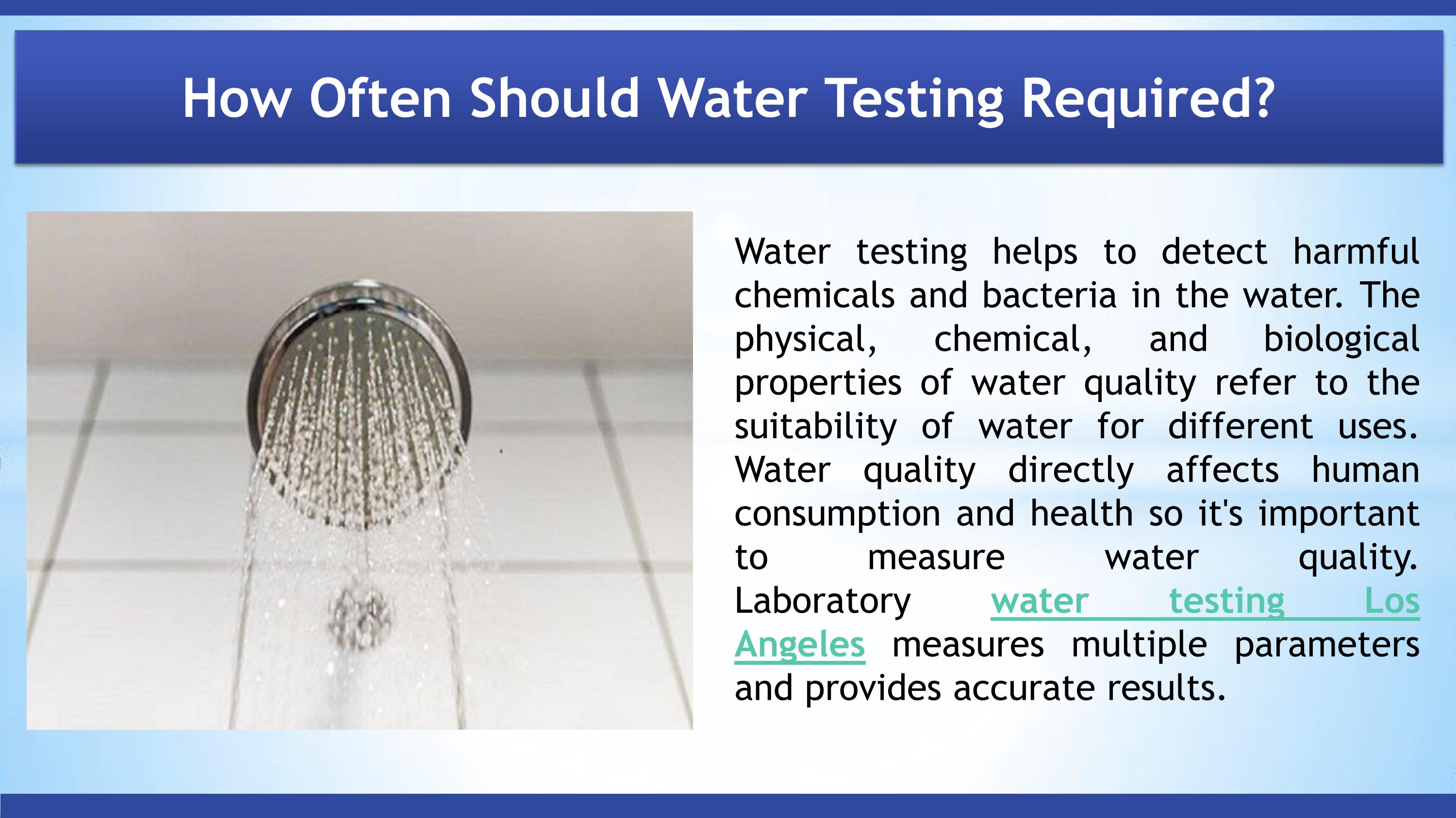 How Often Should Water Testing Required By Jwheating Issuu