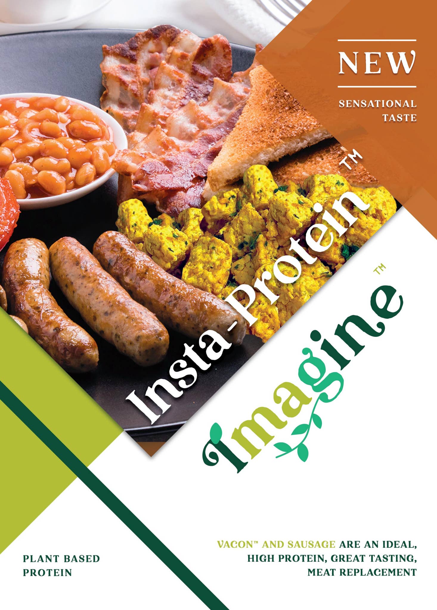 Product Brochure design - Insta-Protein by Imagine by Bunnypants ...