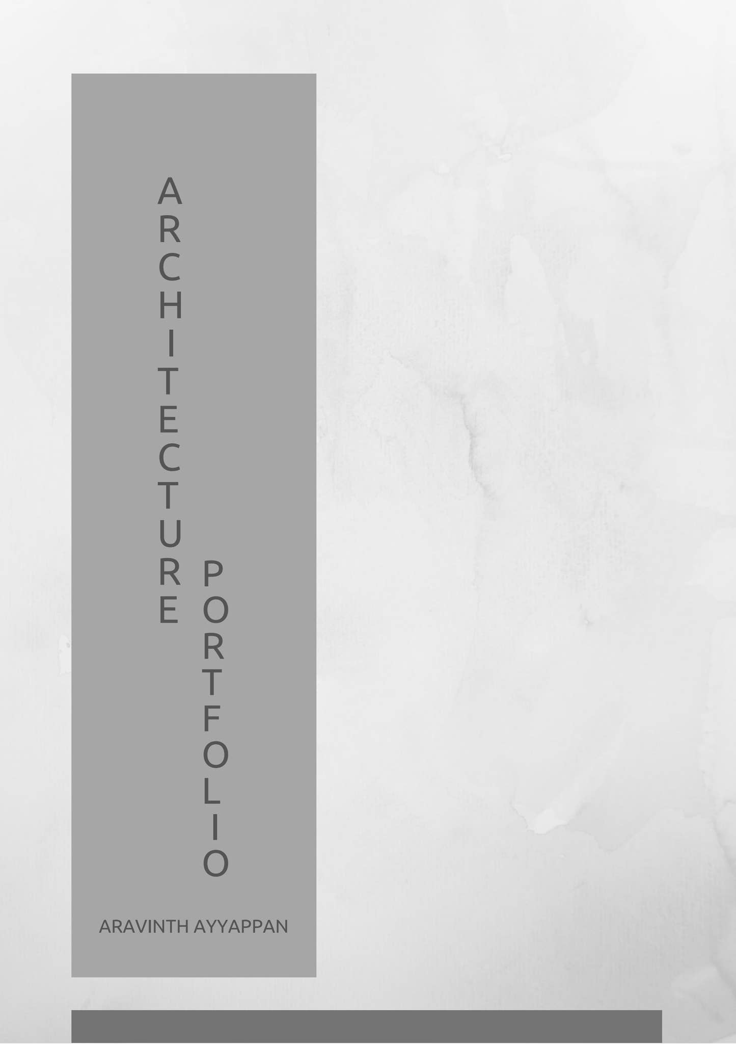 Architecture Portfolio by aravinth ayyappan - Issuu