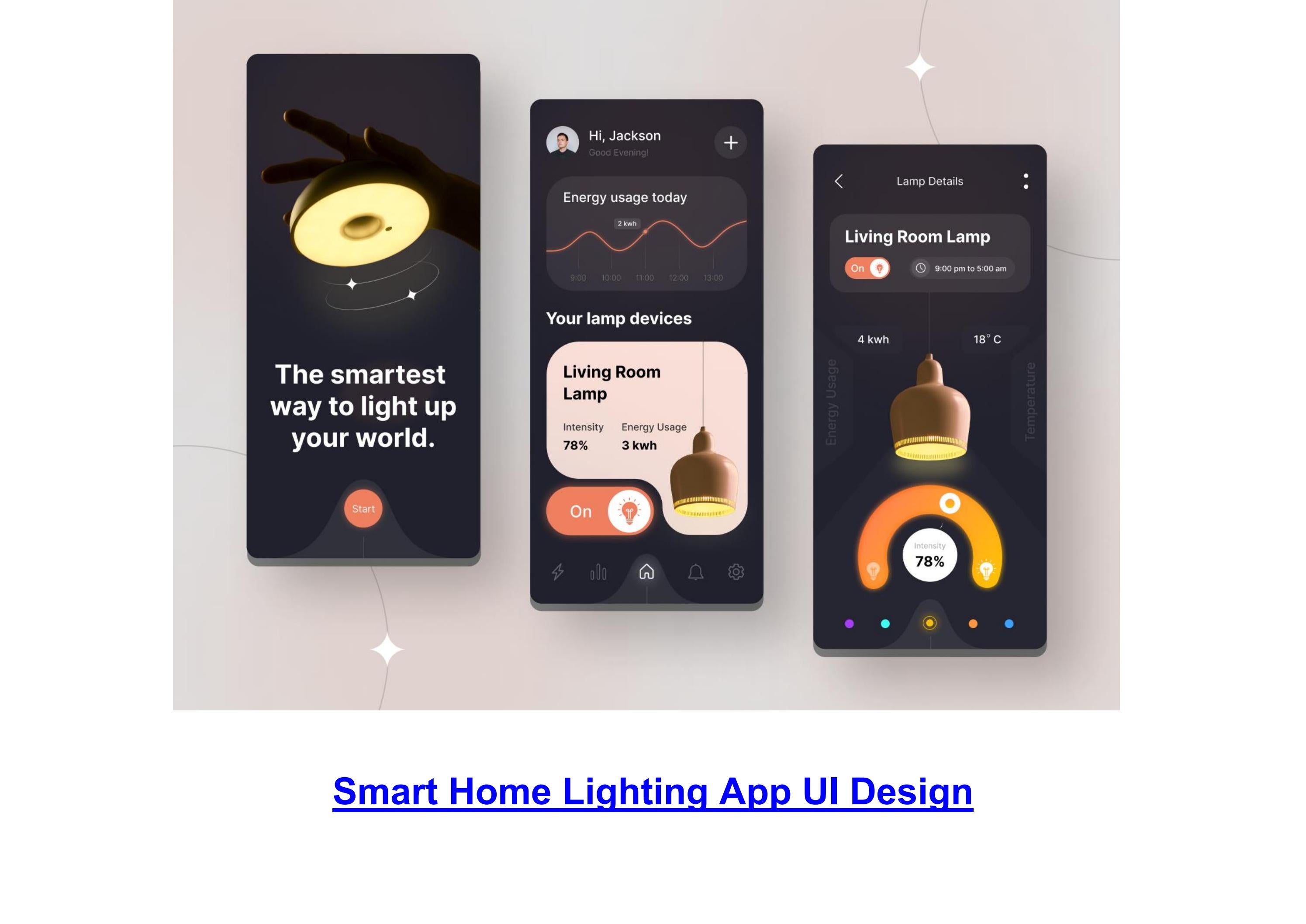 Smart Home Lighting App UI Design by MultiQoS Tech - Issuu