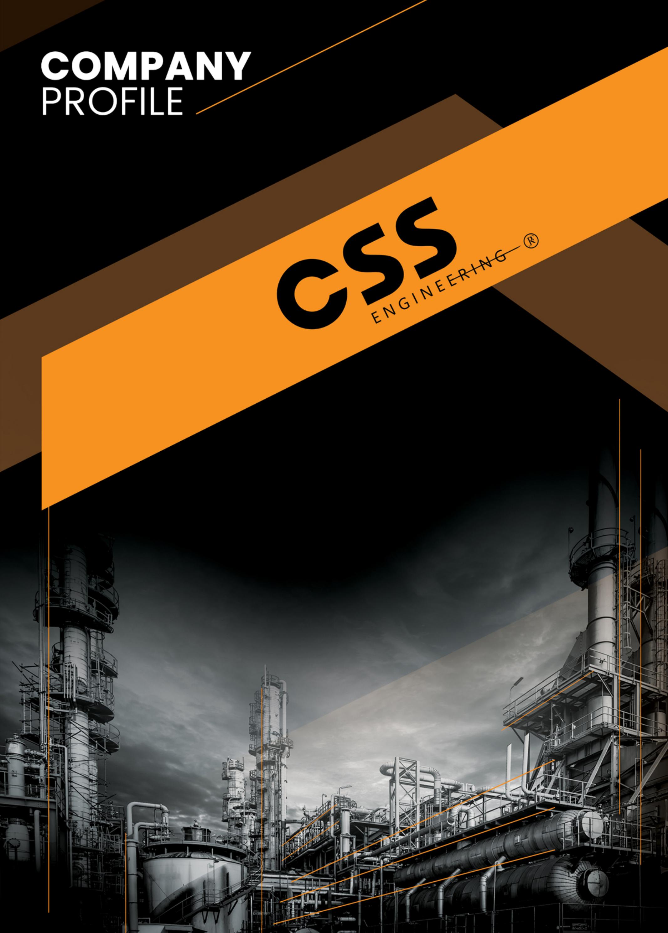 Company Profile Design | CSS Engineering by Bunnypants Graphic Design ...