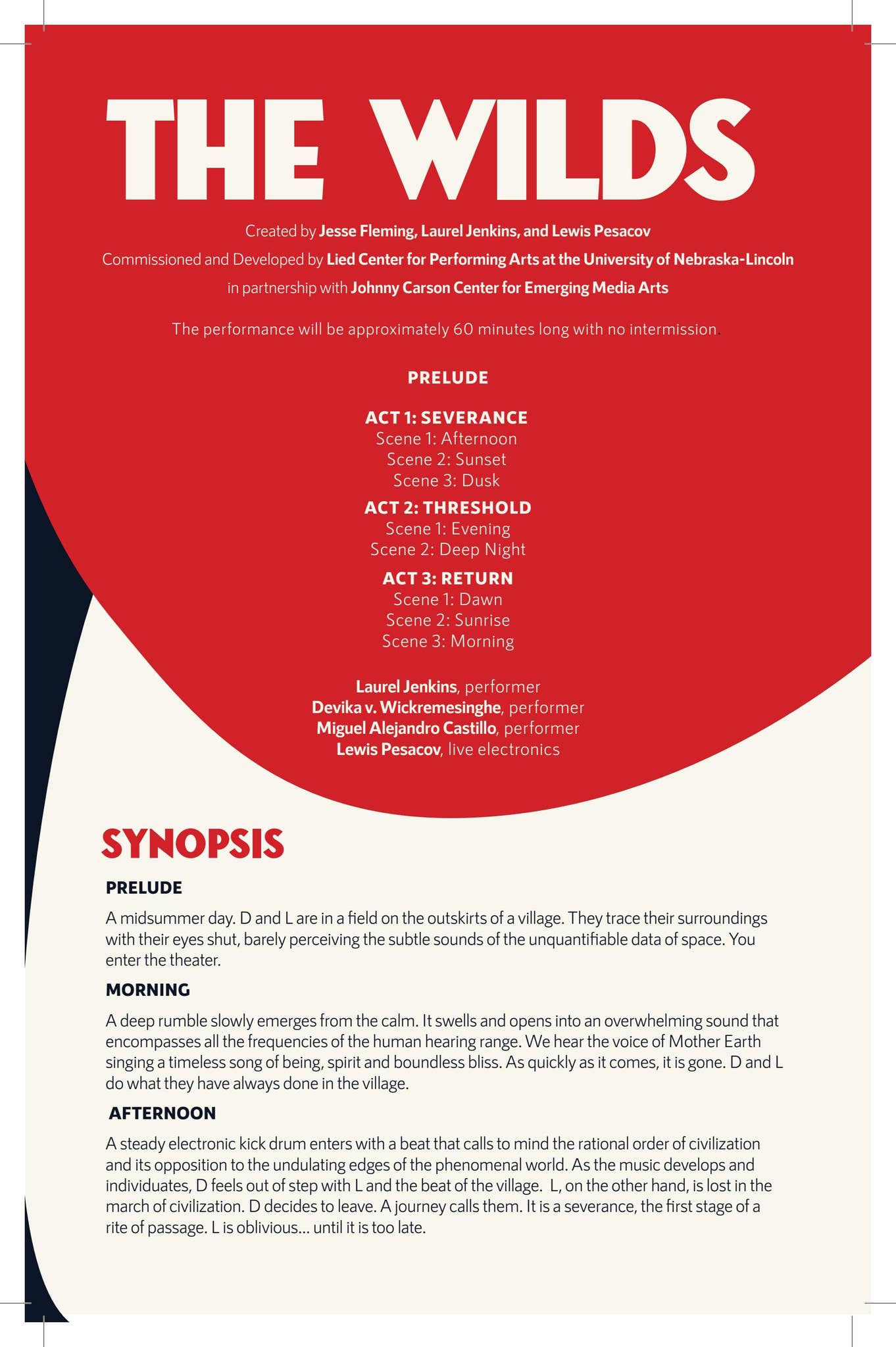 THE WILDS: Program Notes by Lied Center for Performing Arts - Issuu